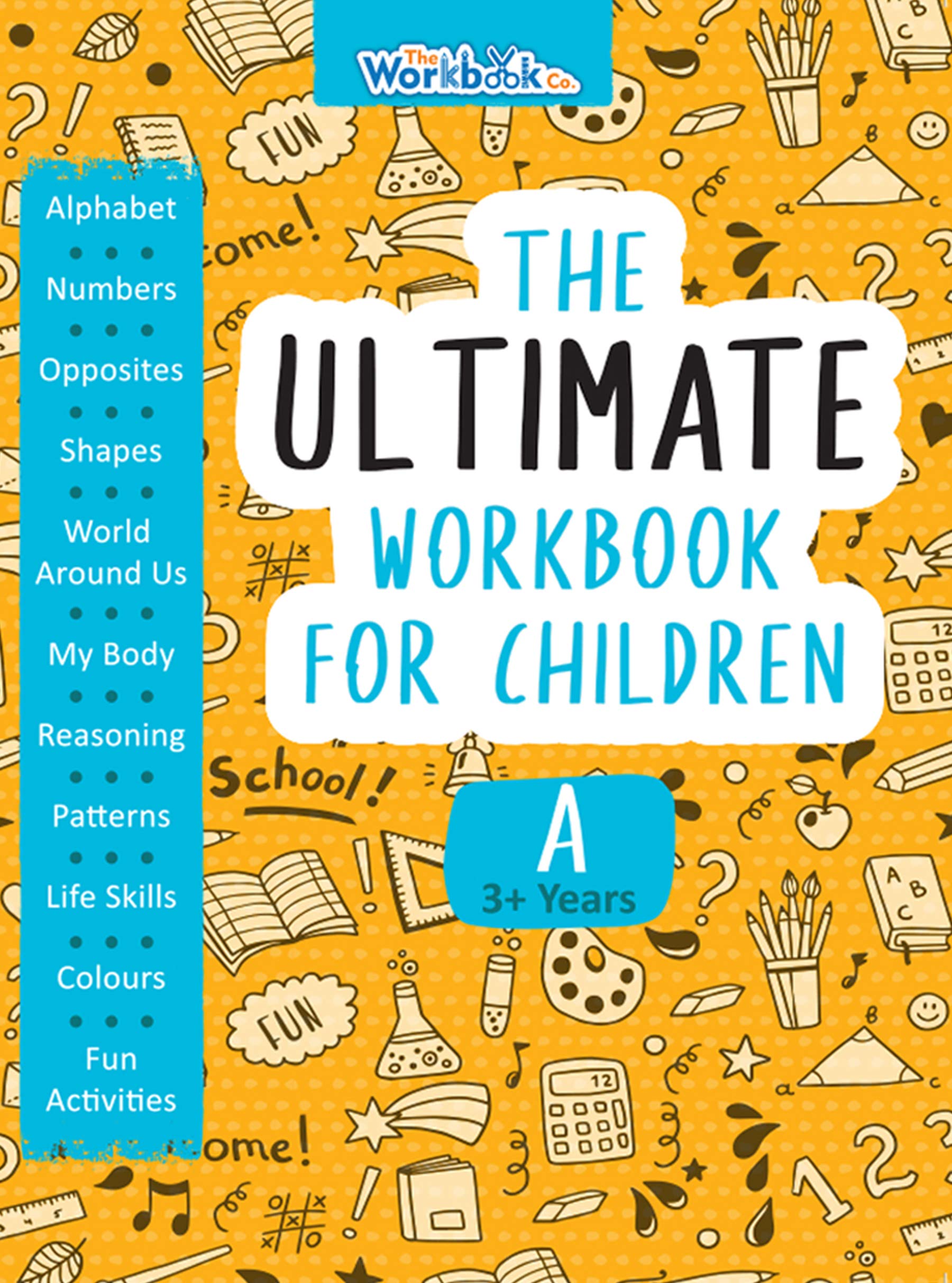 The Ultimate Workbook for Children 3-4 Years Old | Interactive Fun ...
