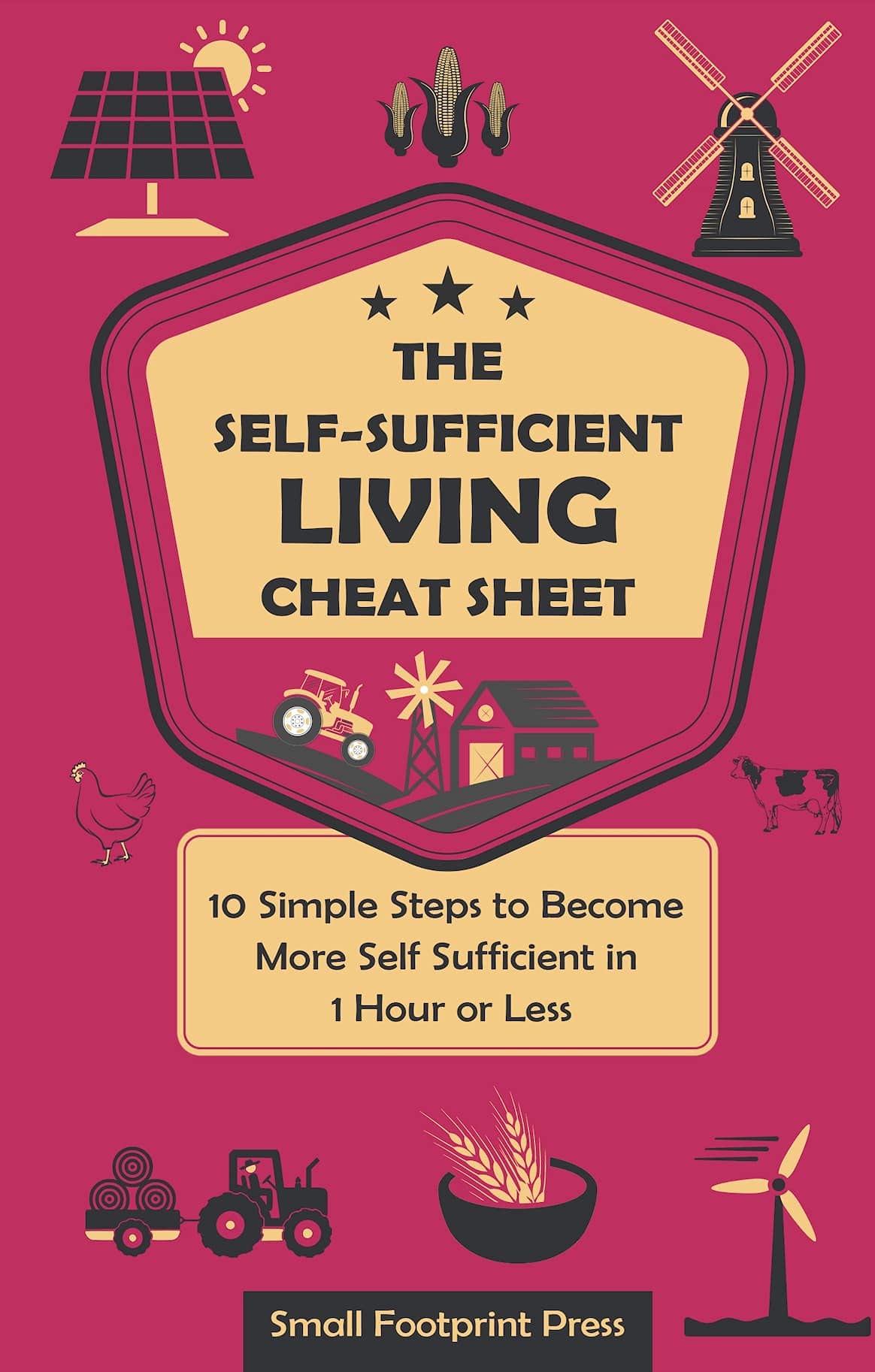The Self-Sufficient Living Cheat Sheet: 10 Simple Steps to Become More ...