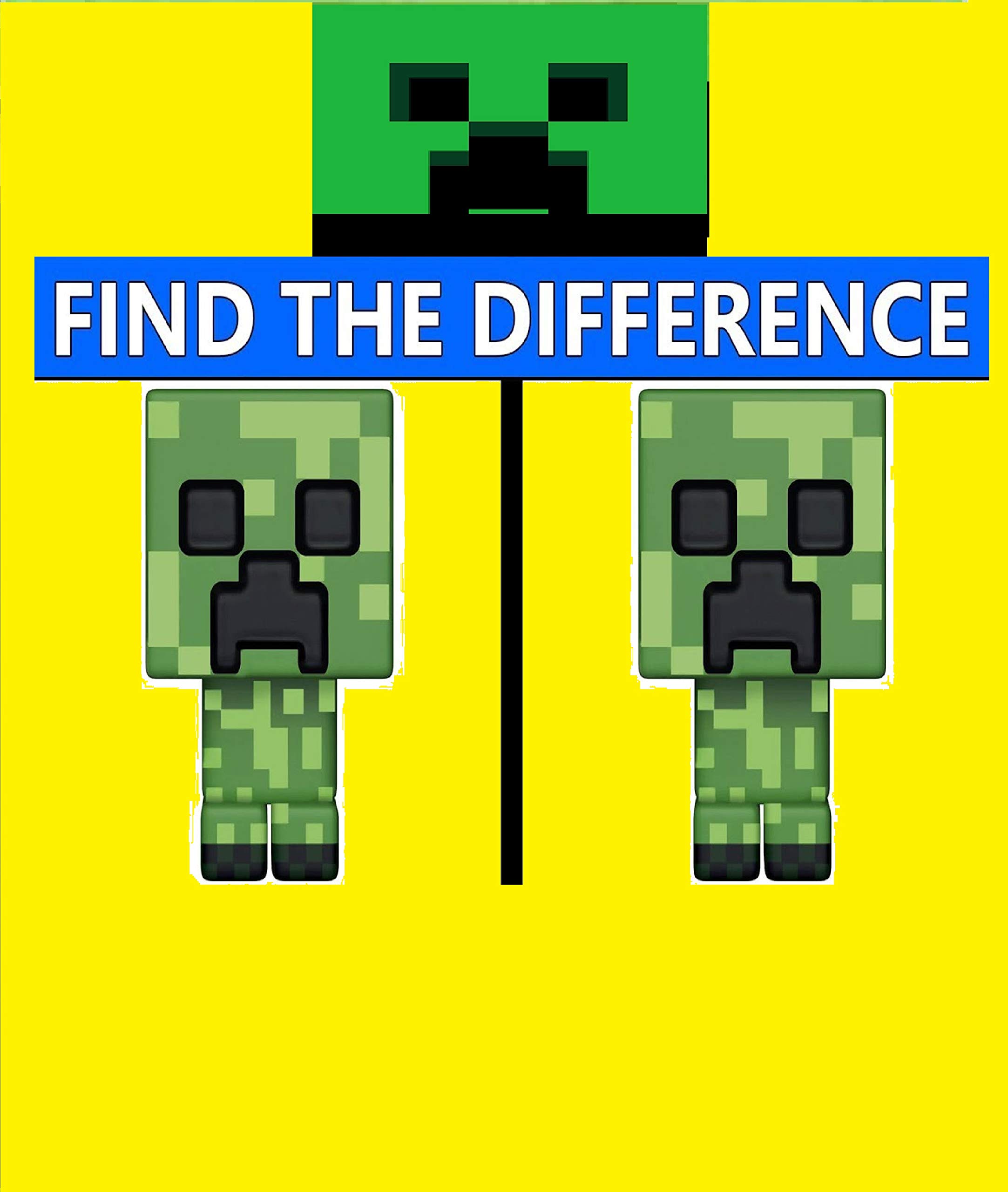 1980 Best Minecraft Spot The Difference Puzzles by Jennifer G. Lake ...