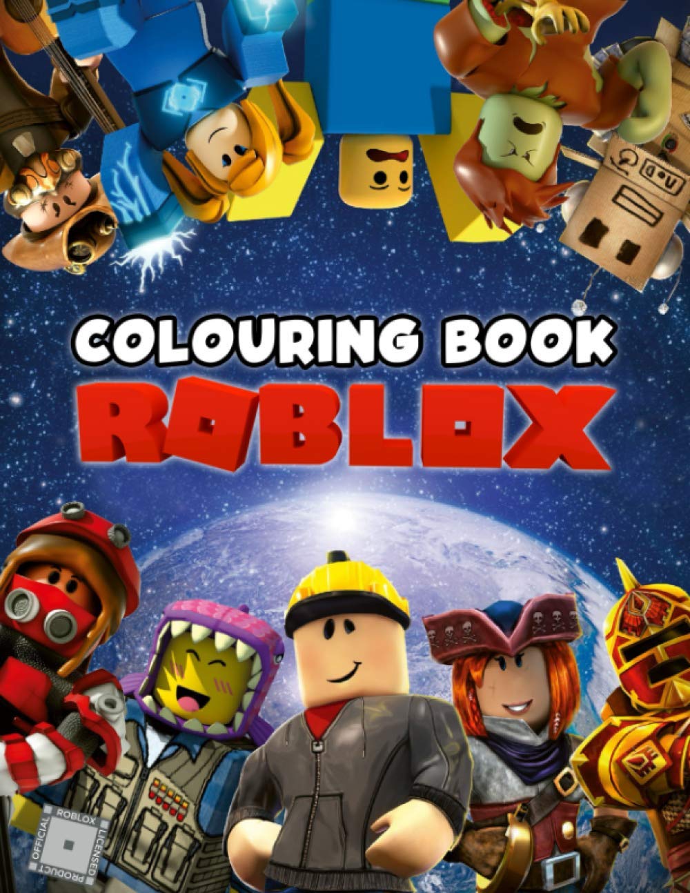 Roblox Colouring Book: Join Exciting Coloring Activity With The ...