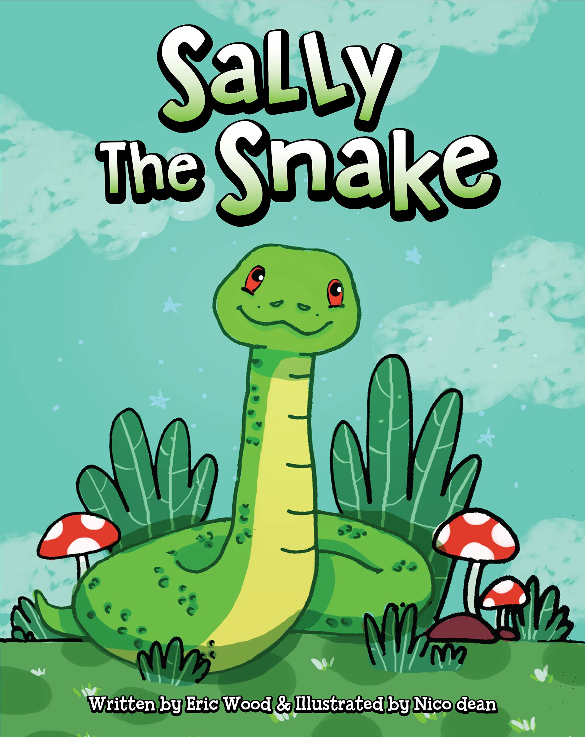 Sally the Snake : Rhyming Story with Colouring Activity by Eric Wood ...