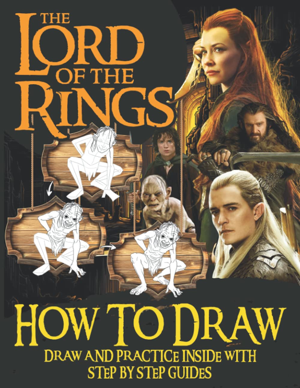 How to Draw The Lord Of The Rings: Figures Simple Anatomy, Characters ...