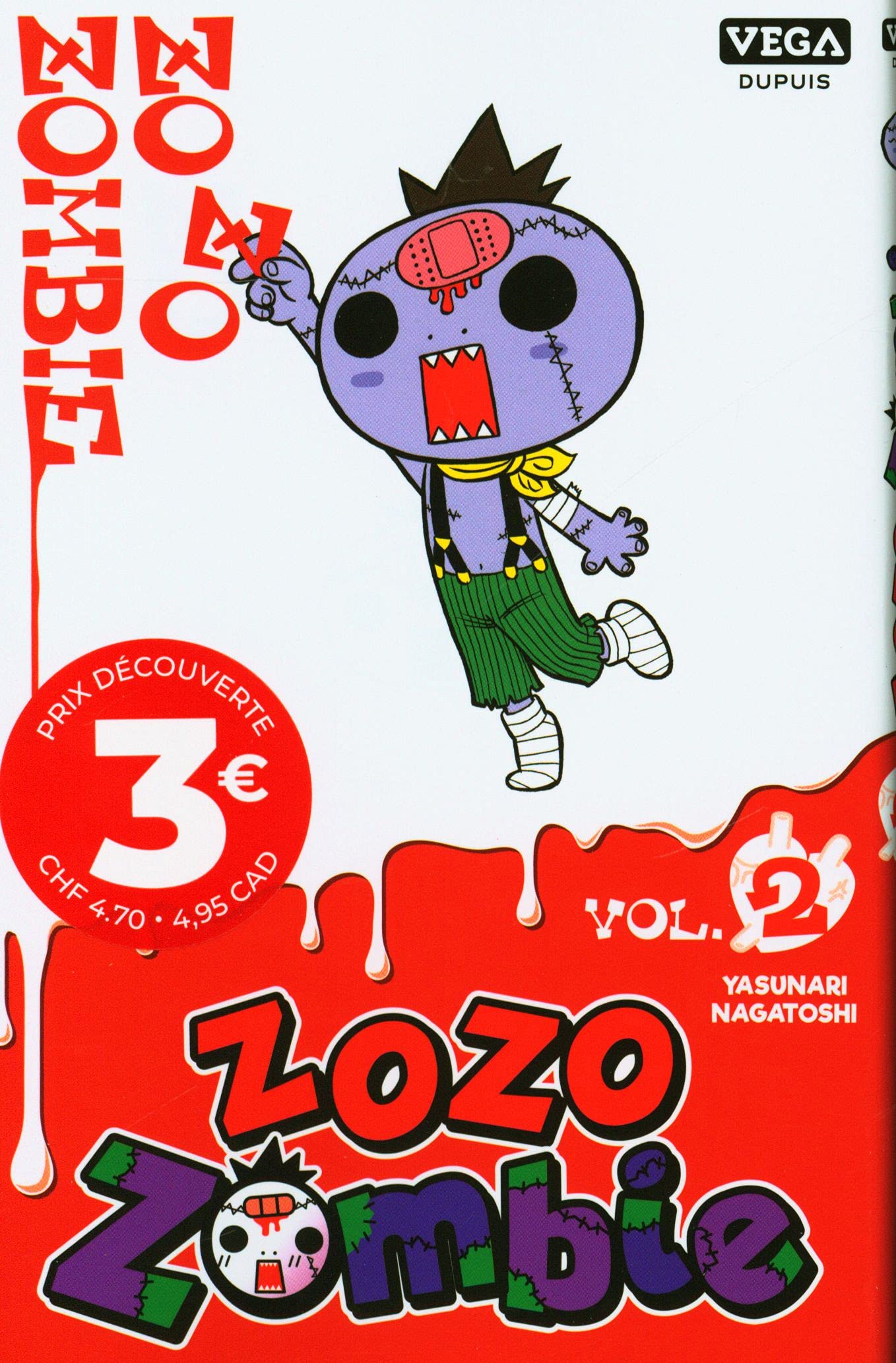 Zozo Zombie - Tome 2 by Nagatoshi Yasunari | Goodreads
