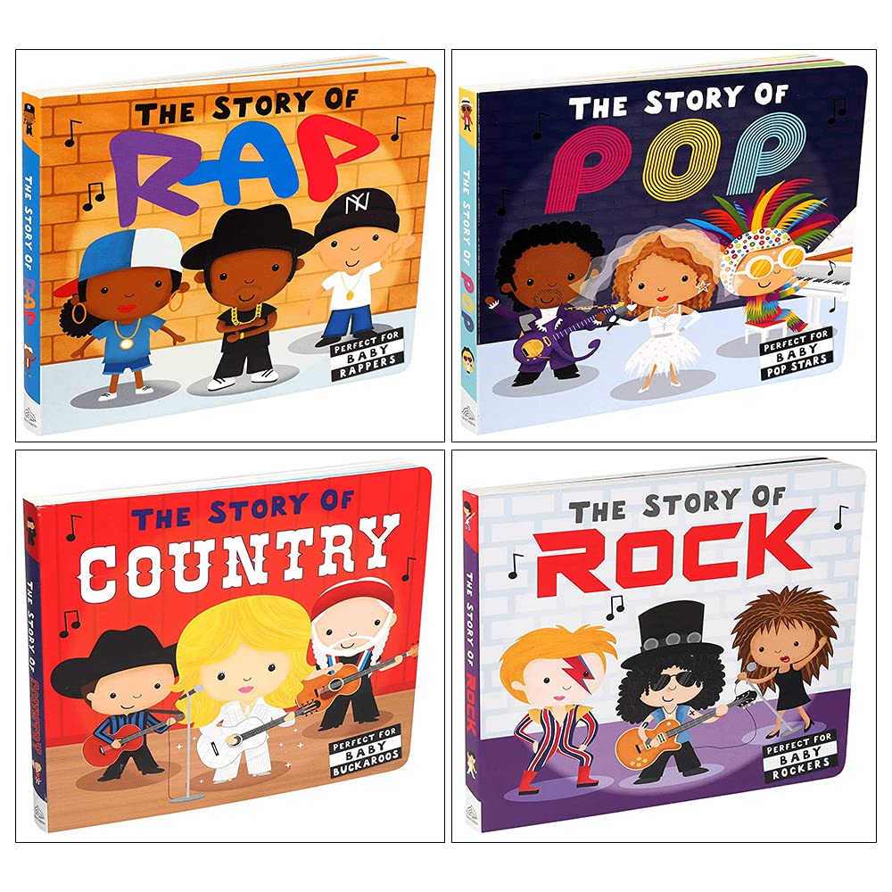 The Story of Music Little People and Pop Artists Series 4 Books ...