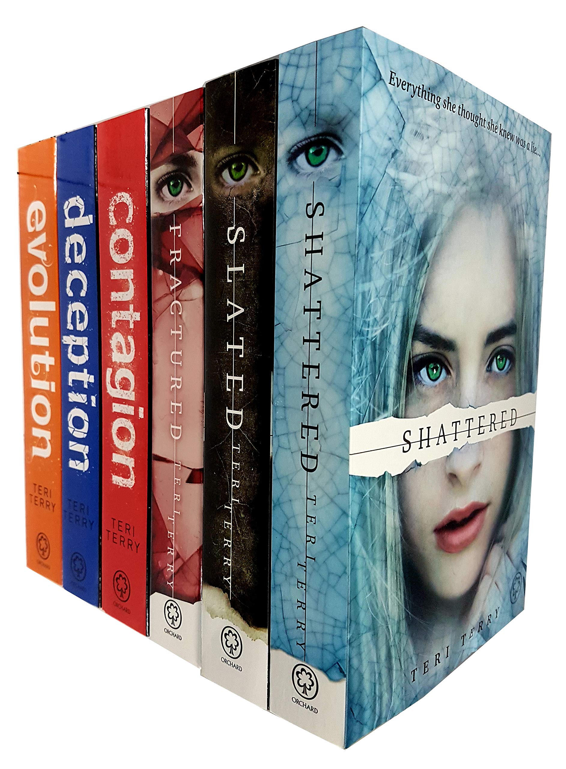 Slated trilogy and dark matter teri terry collection 6 books set by ...