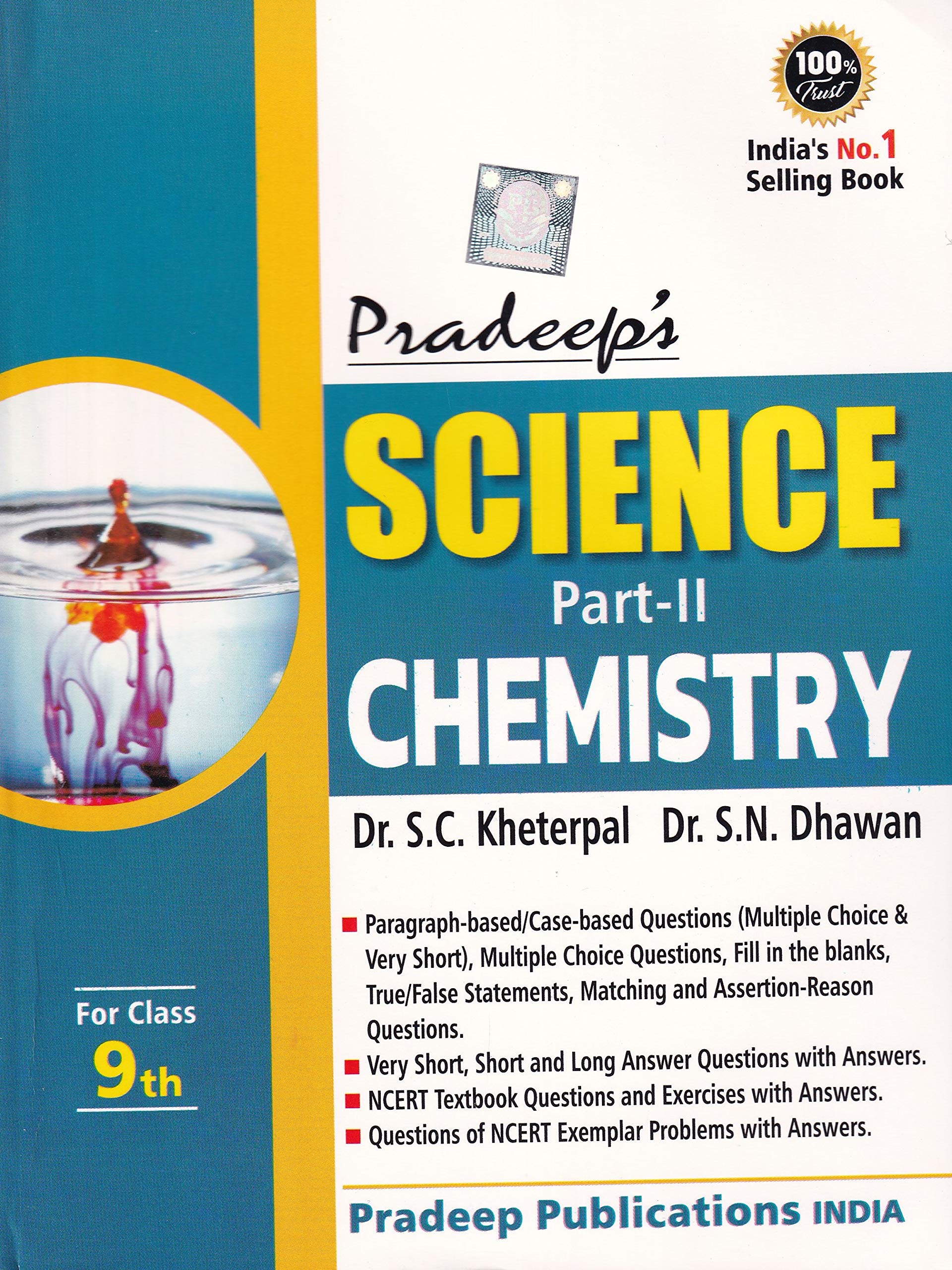 Pradeep's Science Chemistry for Class 9 - Examination 2021-2022 by Dr ...