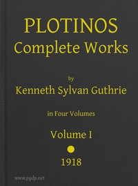 Plotinos: Complete Works by Plotinus | Goodreads