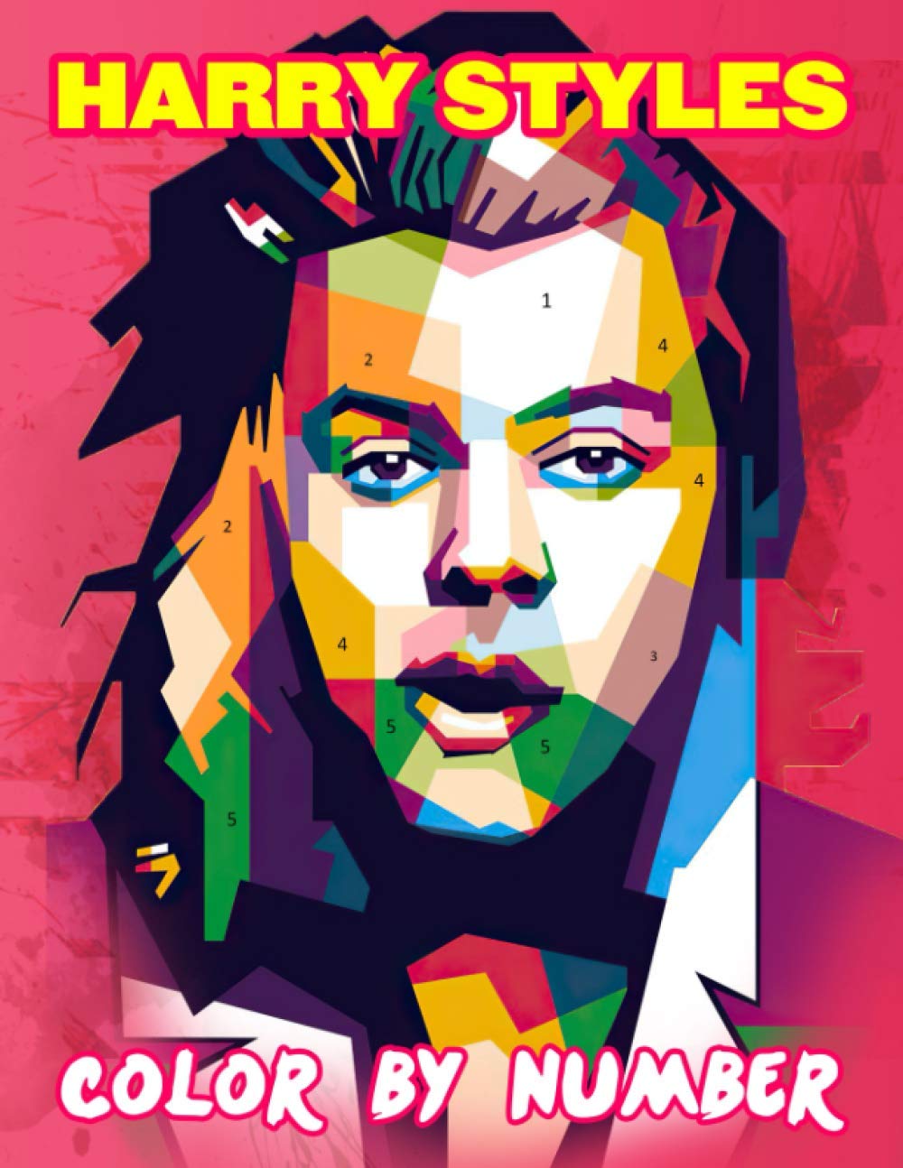 Harry Styles Color By Number: Amazing Color By Number Book With Unique ...
