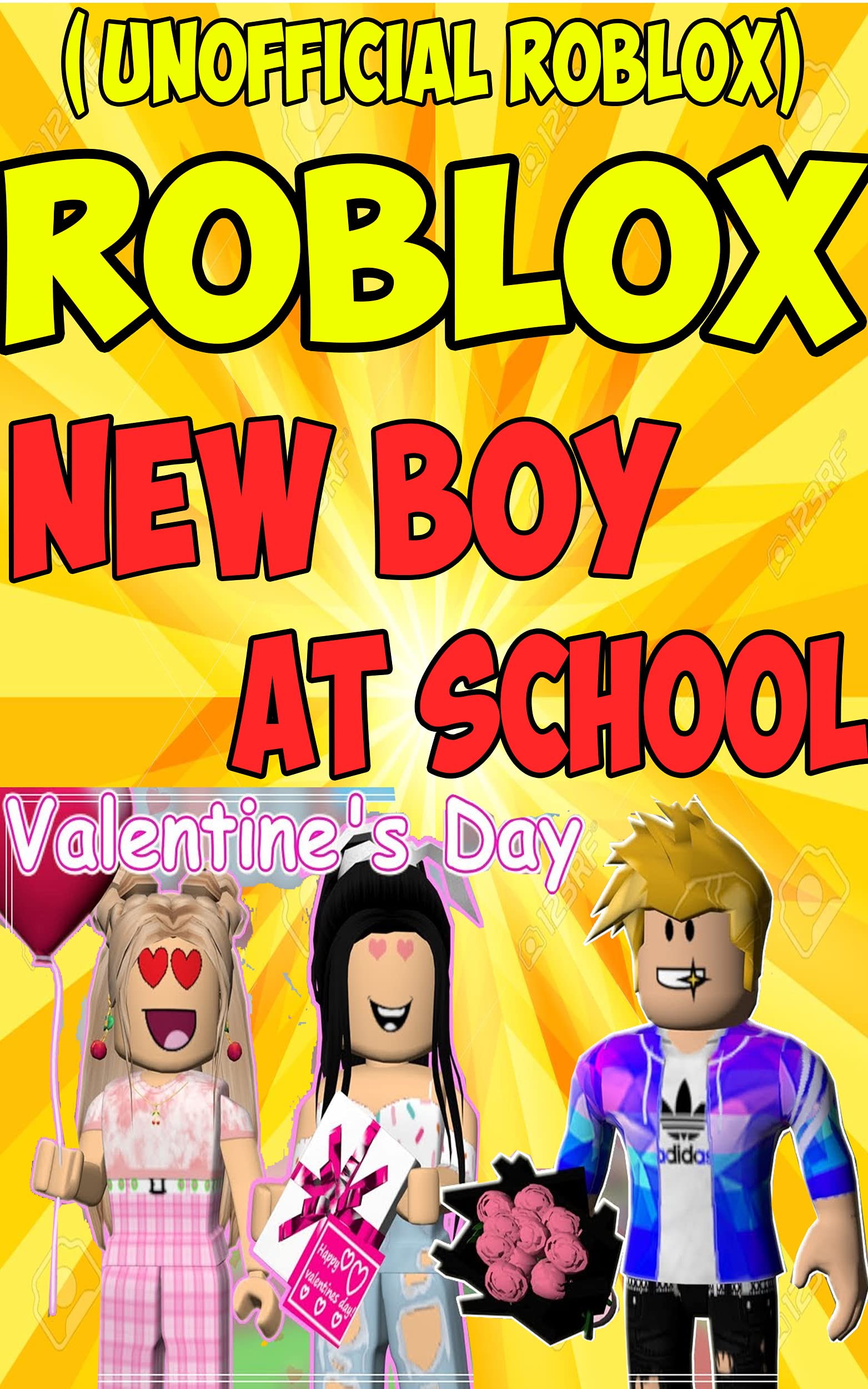 Adopt Me Roblox Comic Stories: New Boy At School __ Roblox Brookhaven ...