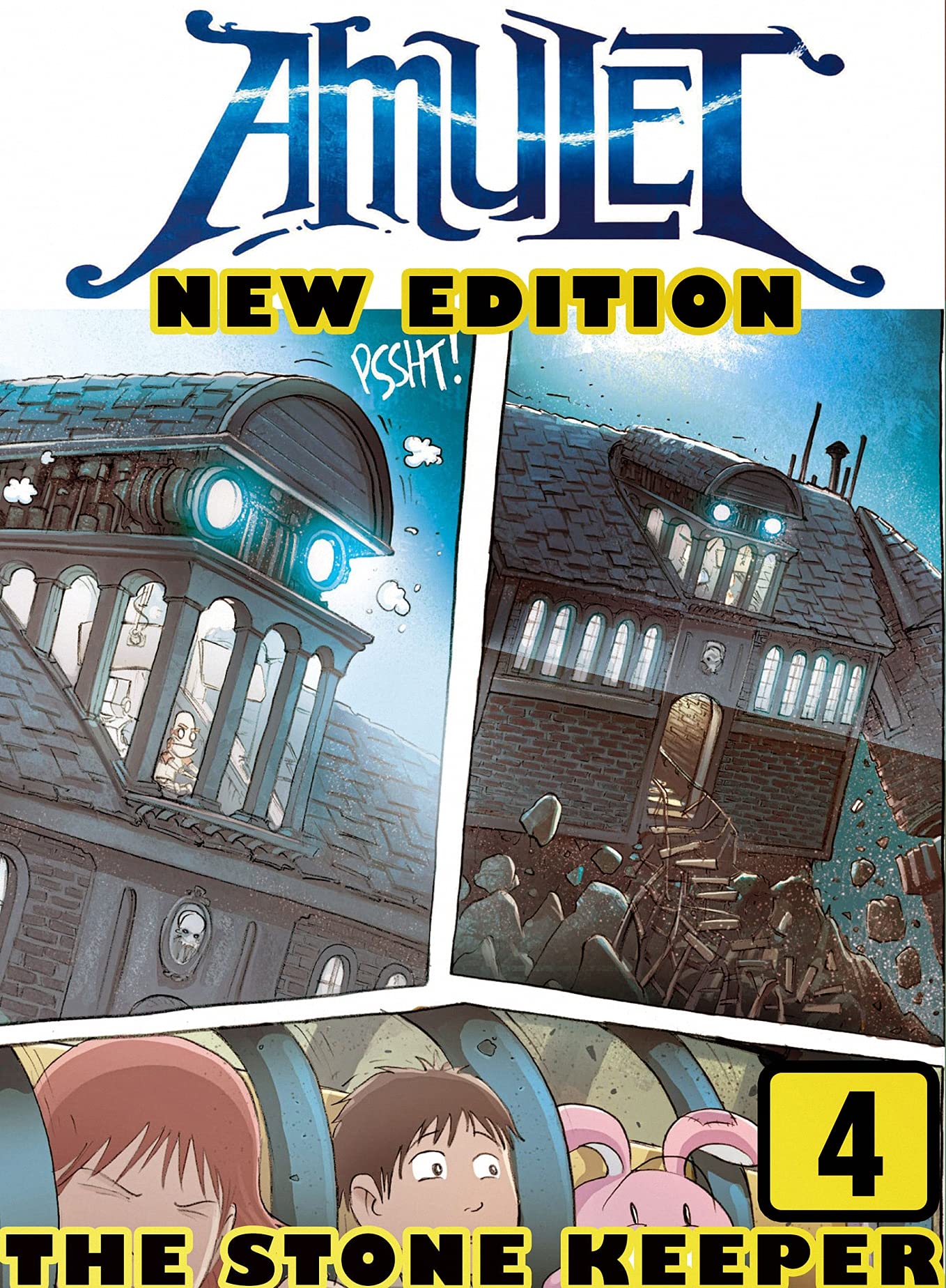 Amulet-Stone Keeper: Book 4 Adventure Fantasy Amulets Graphic Novel ...