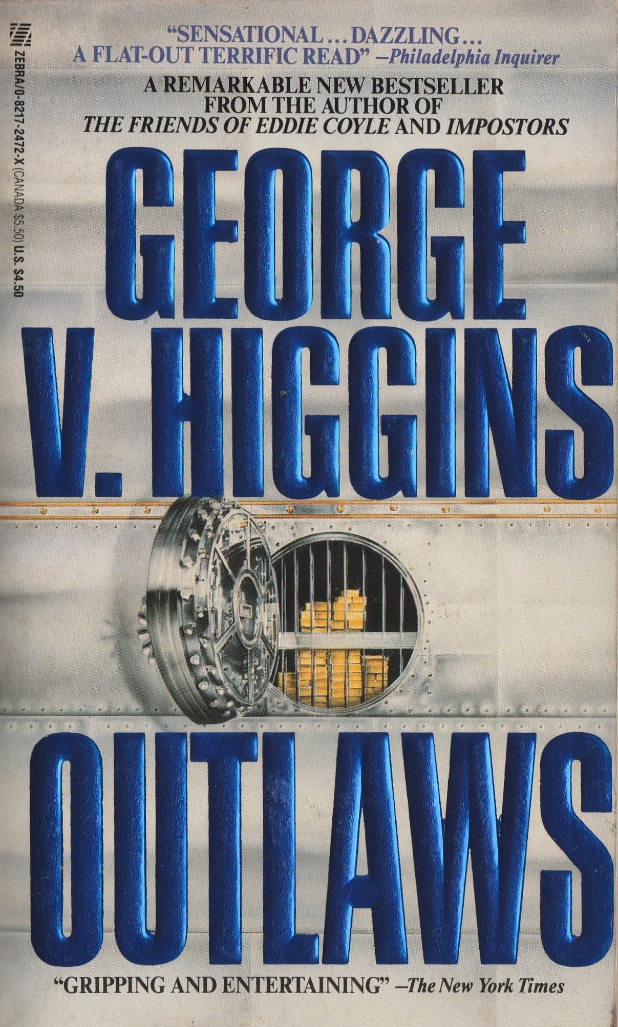 Outlaws by George V. Higgins | Goodreads