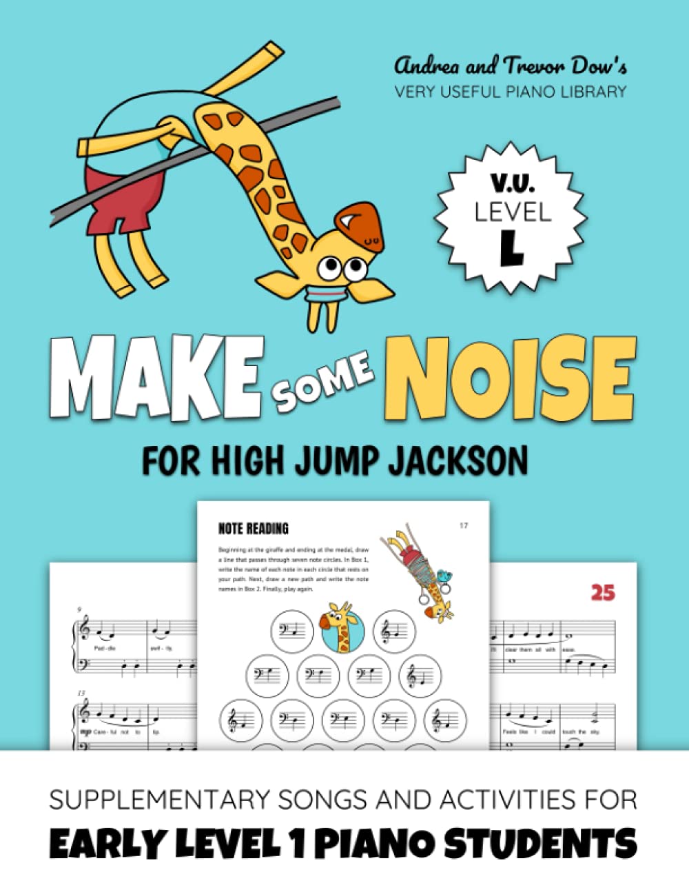 Make Some Noise For High Jump Jackson, V. U. Level L: Supplementary ...