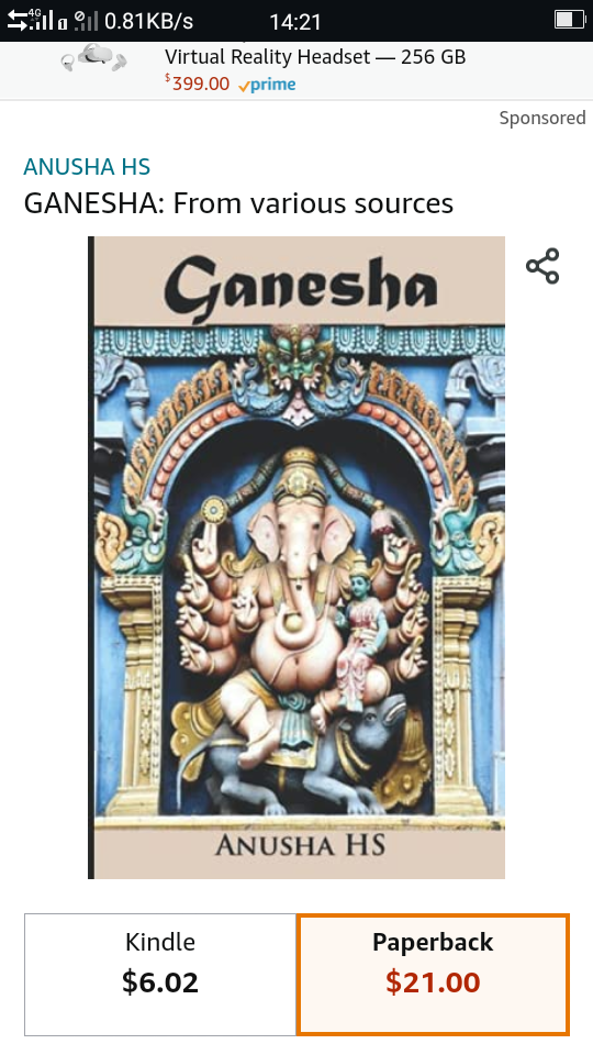 Ganesha : from various sources by ANUSHA HS | Goodreads