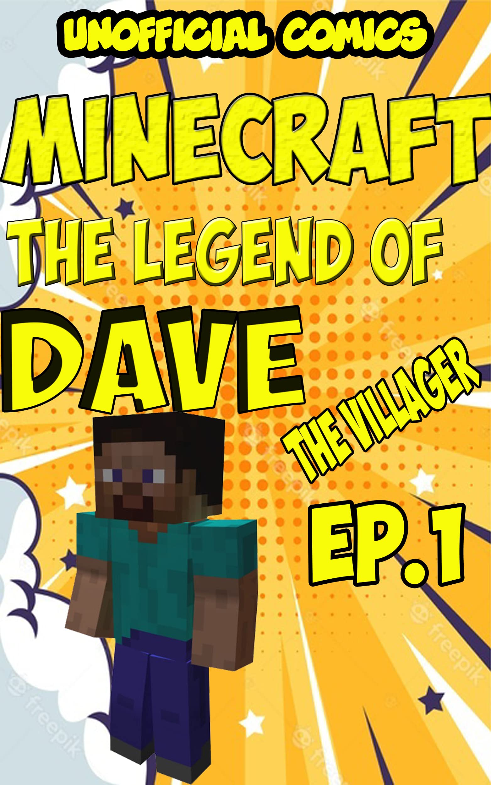 Diary The Legend of Dave The Villager Minecraft Comics: (Unofficial ...
