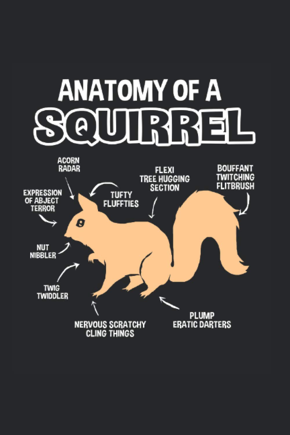 Anatomy Of A Squirrel Notebook: Squirrel Notebooks For Work Squirrel ...