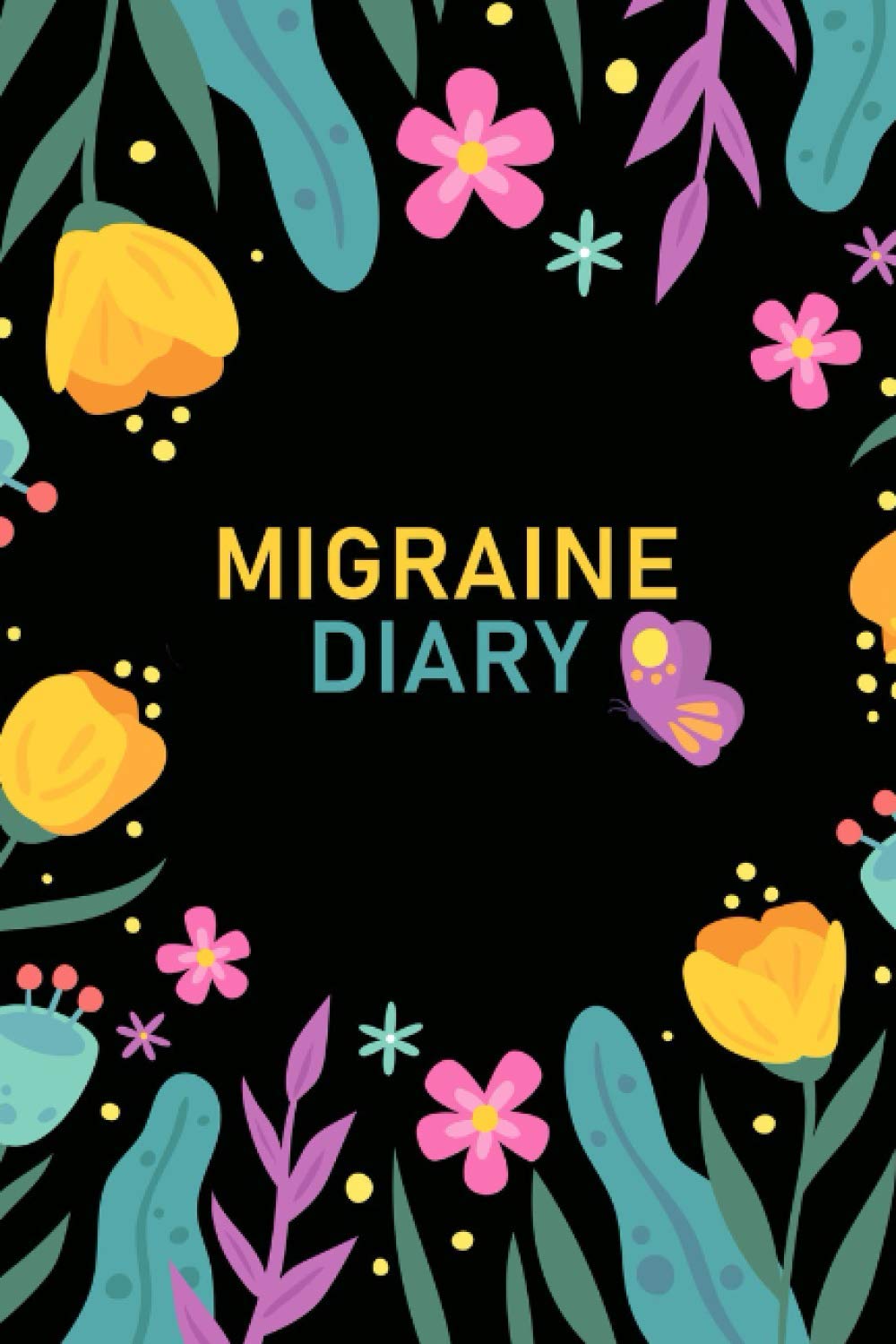 Migraine Diary: Classic Floral Cover. Chronic Headache / Migraine Diary ...