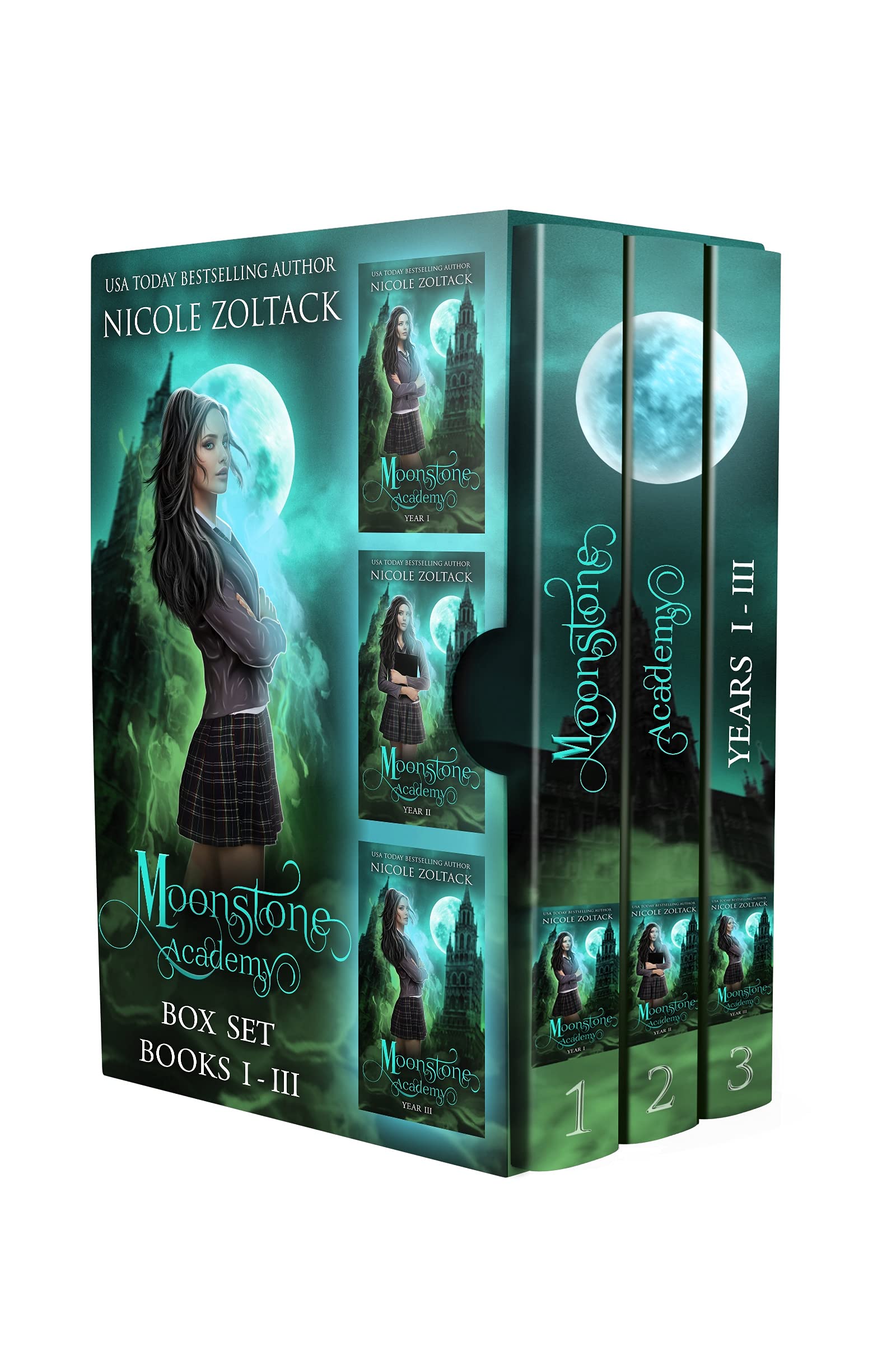 Moonstone Academy Complete Box Set 1-3 by Nicole Zoltack | Goodreads