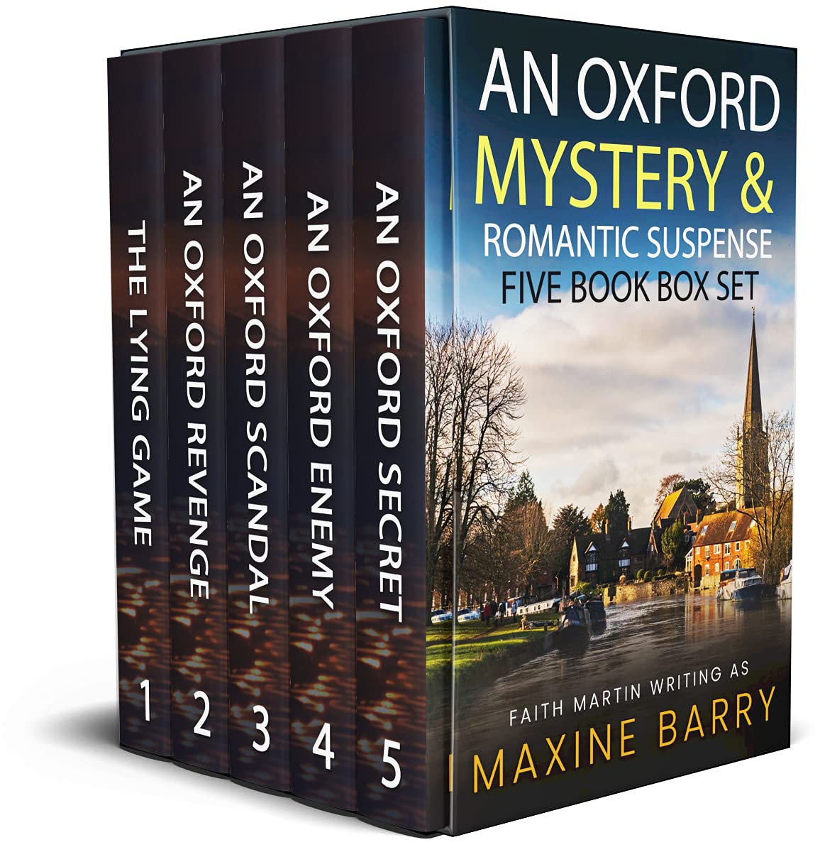An Oxford Mystery & Romantic Suspense Five-Book Box Set #1-5 by Maxine ...