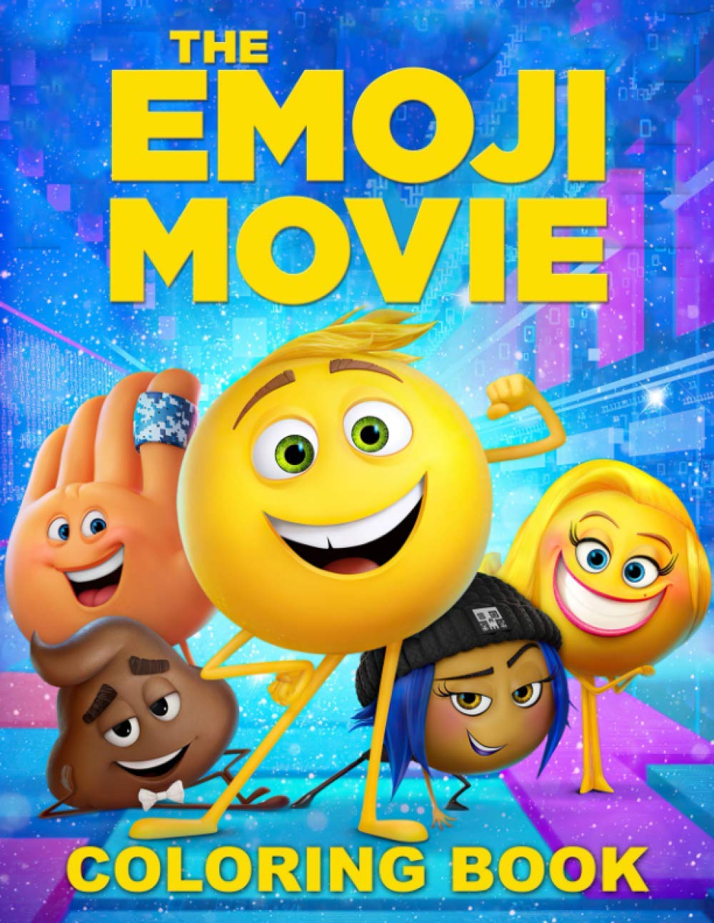 The Emoji Movie Coloring Book: A Fabulous Coloring Book For Adults And ...