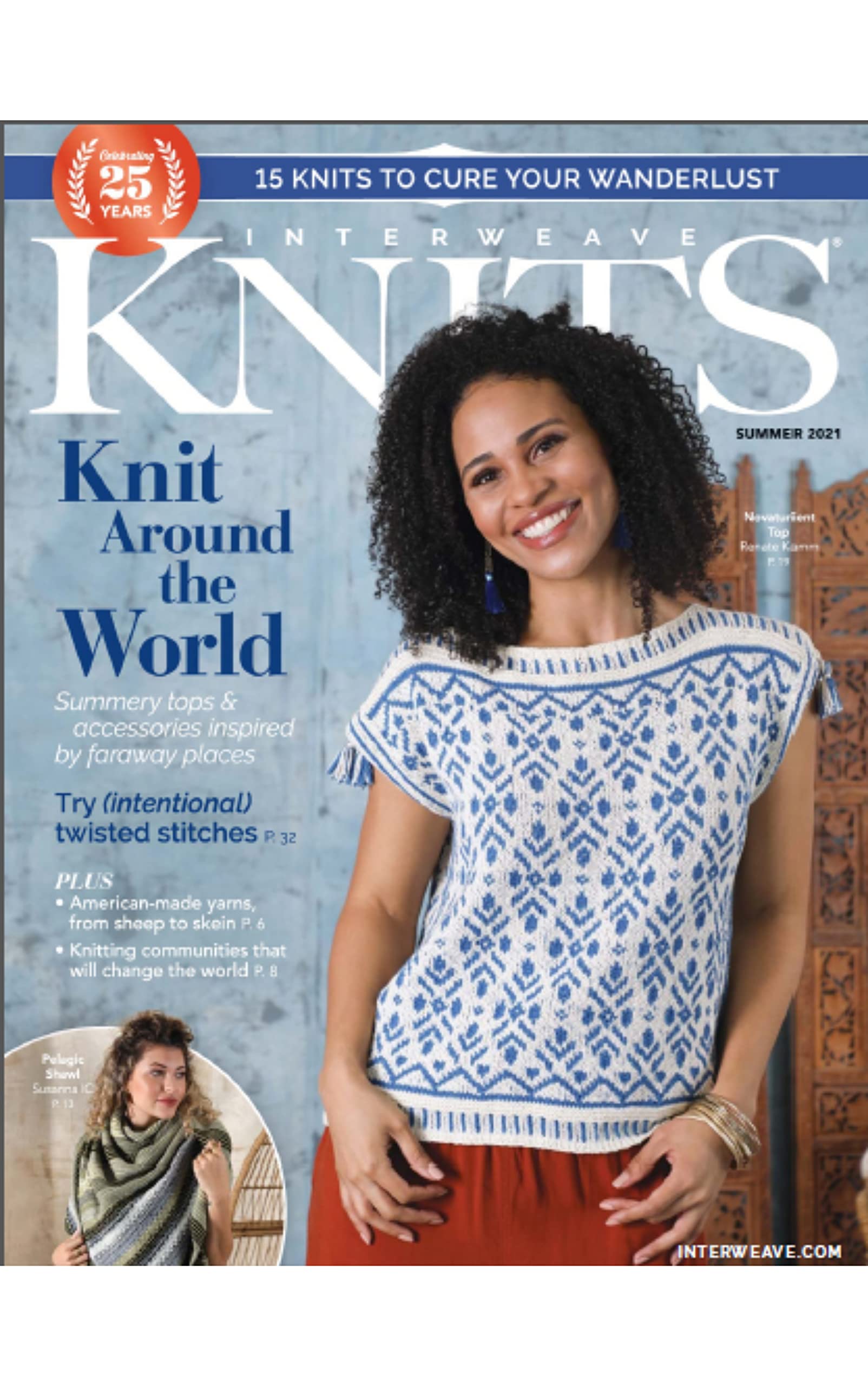 Interweave Knits Magazine: 15 knits to cure your wanderlust by Destiny ...