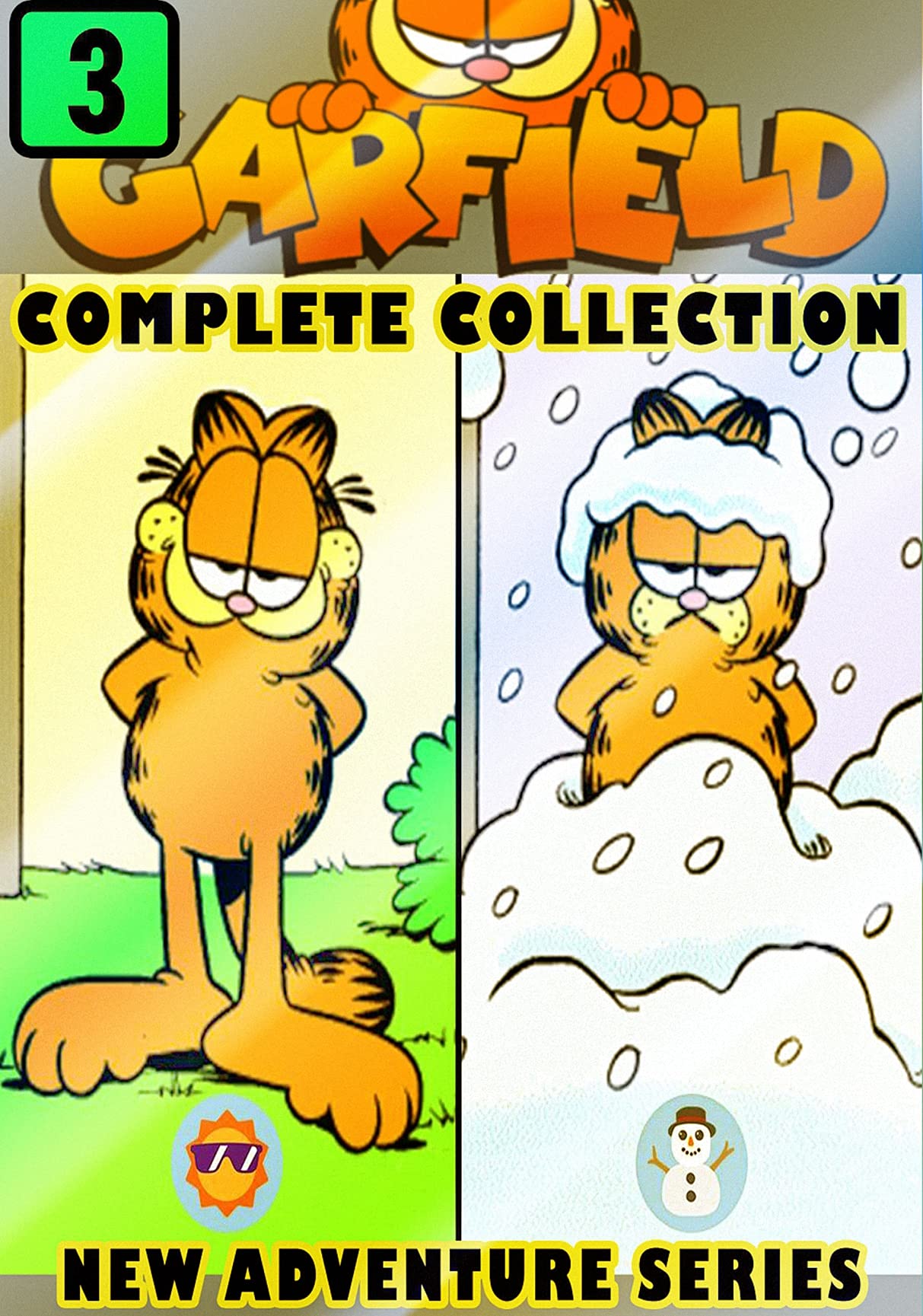 New-Garfield Complete: Collection 3 -Funny Fat Lazy Comic Strips Garf ...