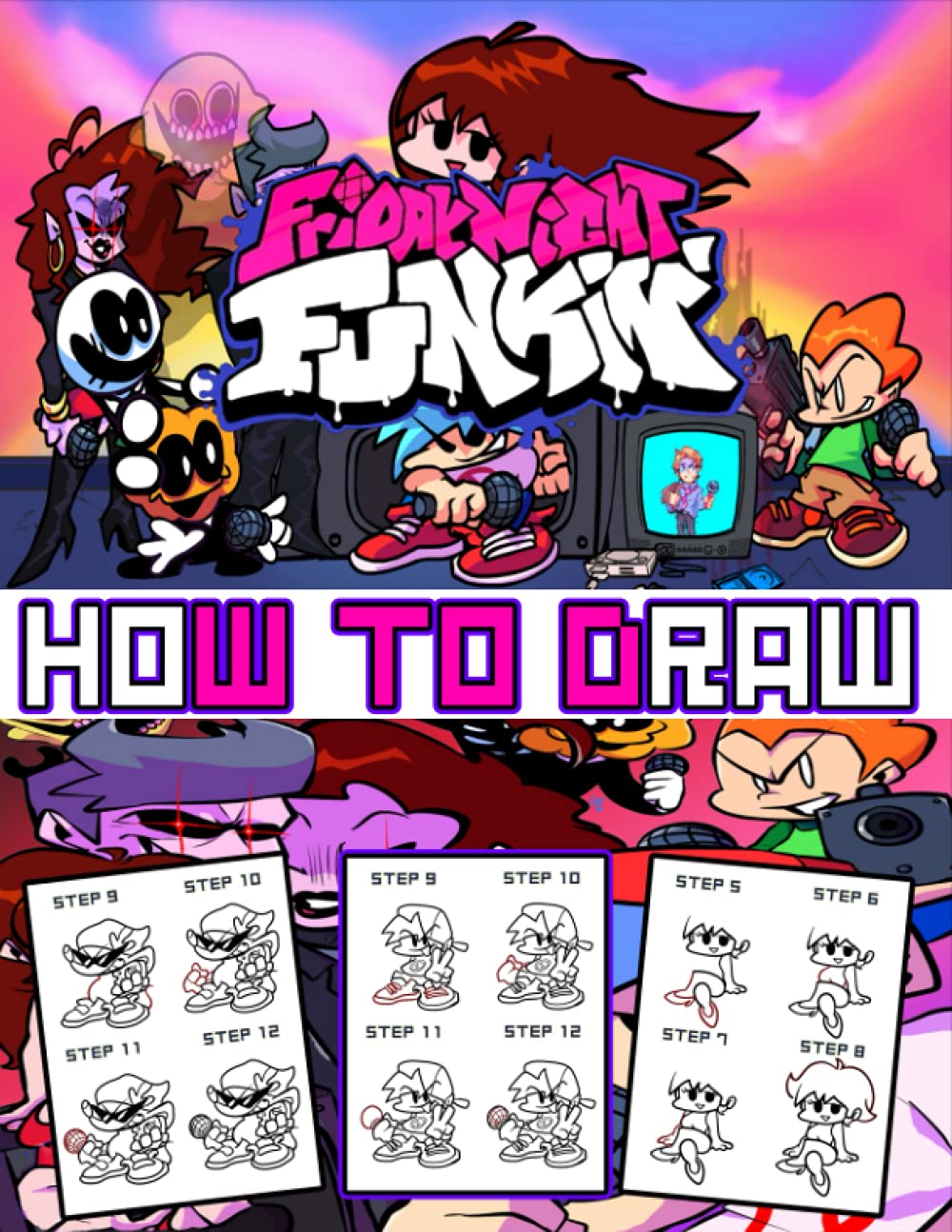 How To Draw Friday Night Funkin: All Characters Of Friday Night Funkin For Drawing, Get Amazing ...