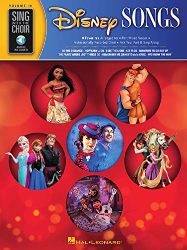 Disney Songs: Sing with the Choir Volume 18 by Hal Leonard Corporation ...