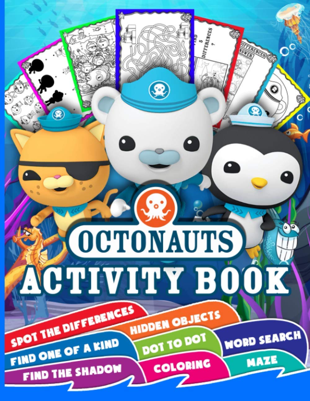 Octonauts Activity Book: Featuring Fun And Relaxing Coloring, Find ...