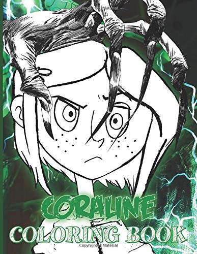 Coraline Coloring Book: Color Wonder Relaxation Coloring Books For ...