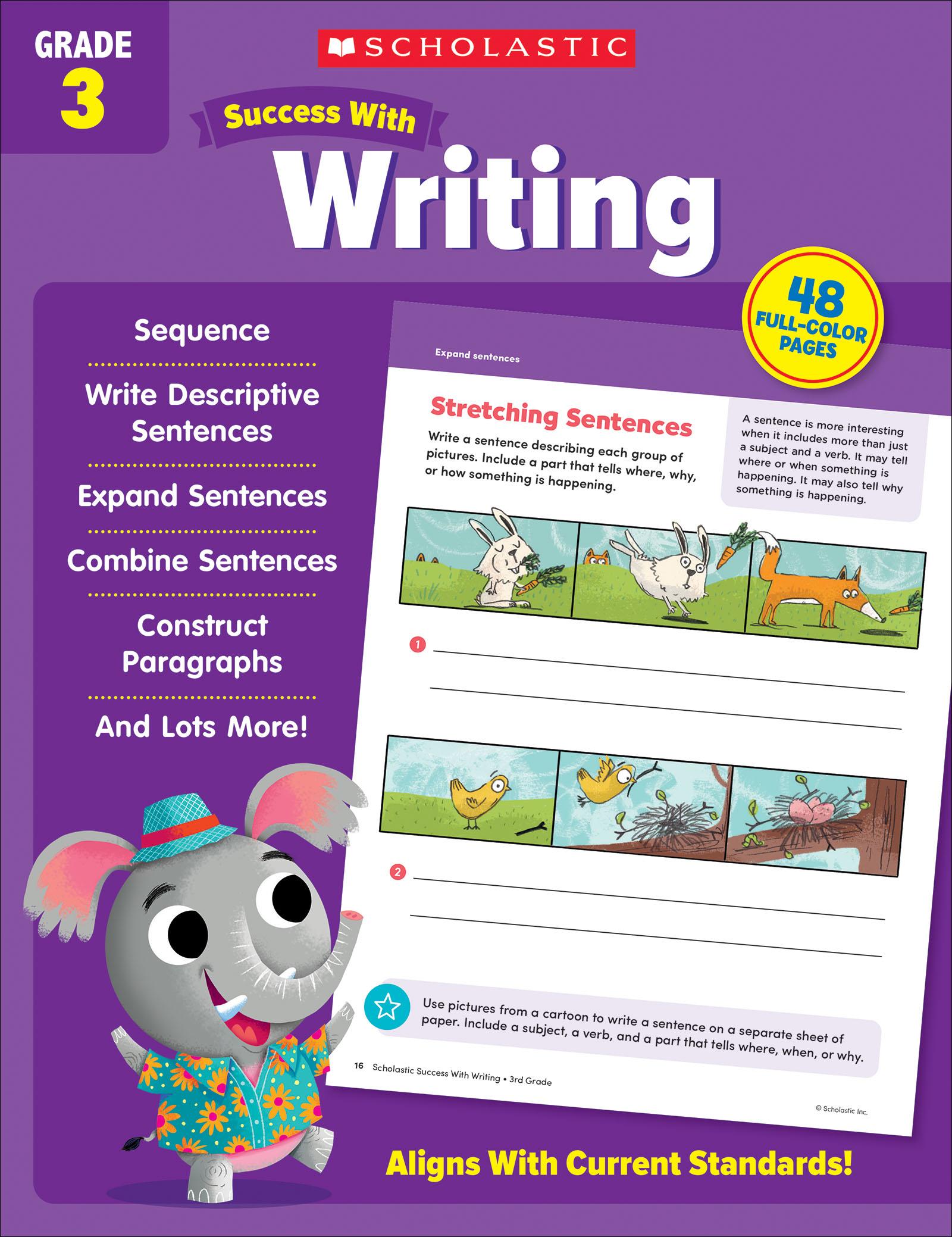 Scholastic Success With Writing Grade 3 Workbook By Scholastic Teaching