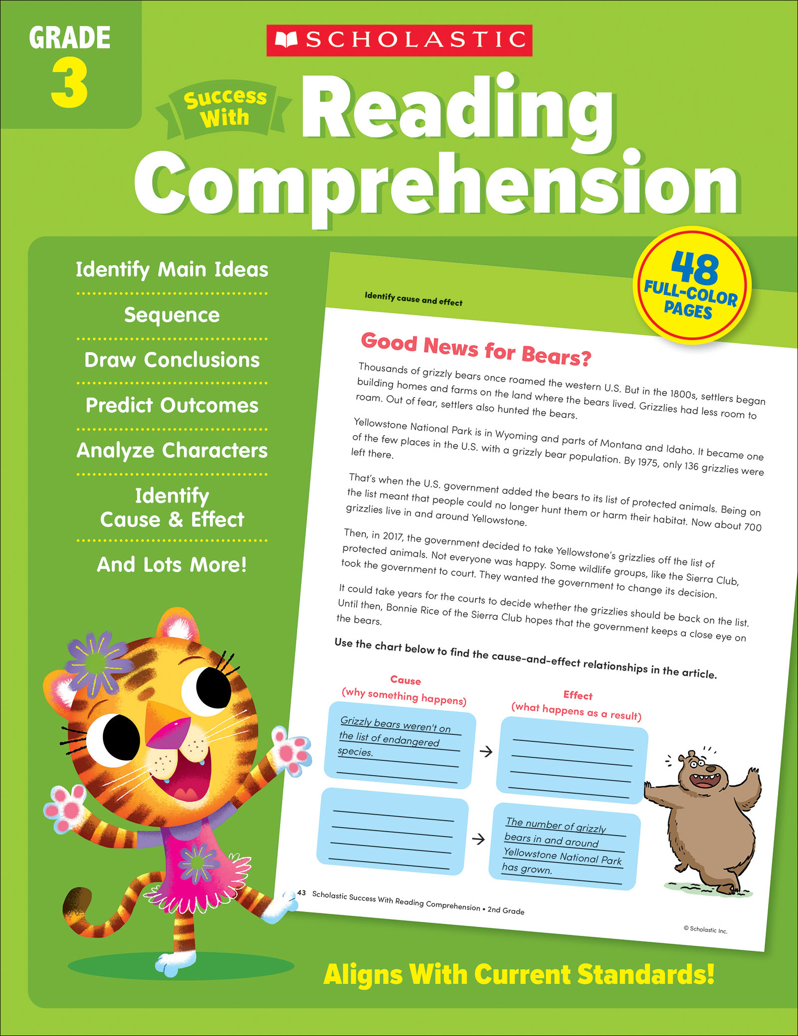 Scholastic Success with Reading Comprehension Grade 3 Workbook by ...