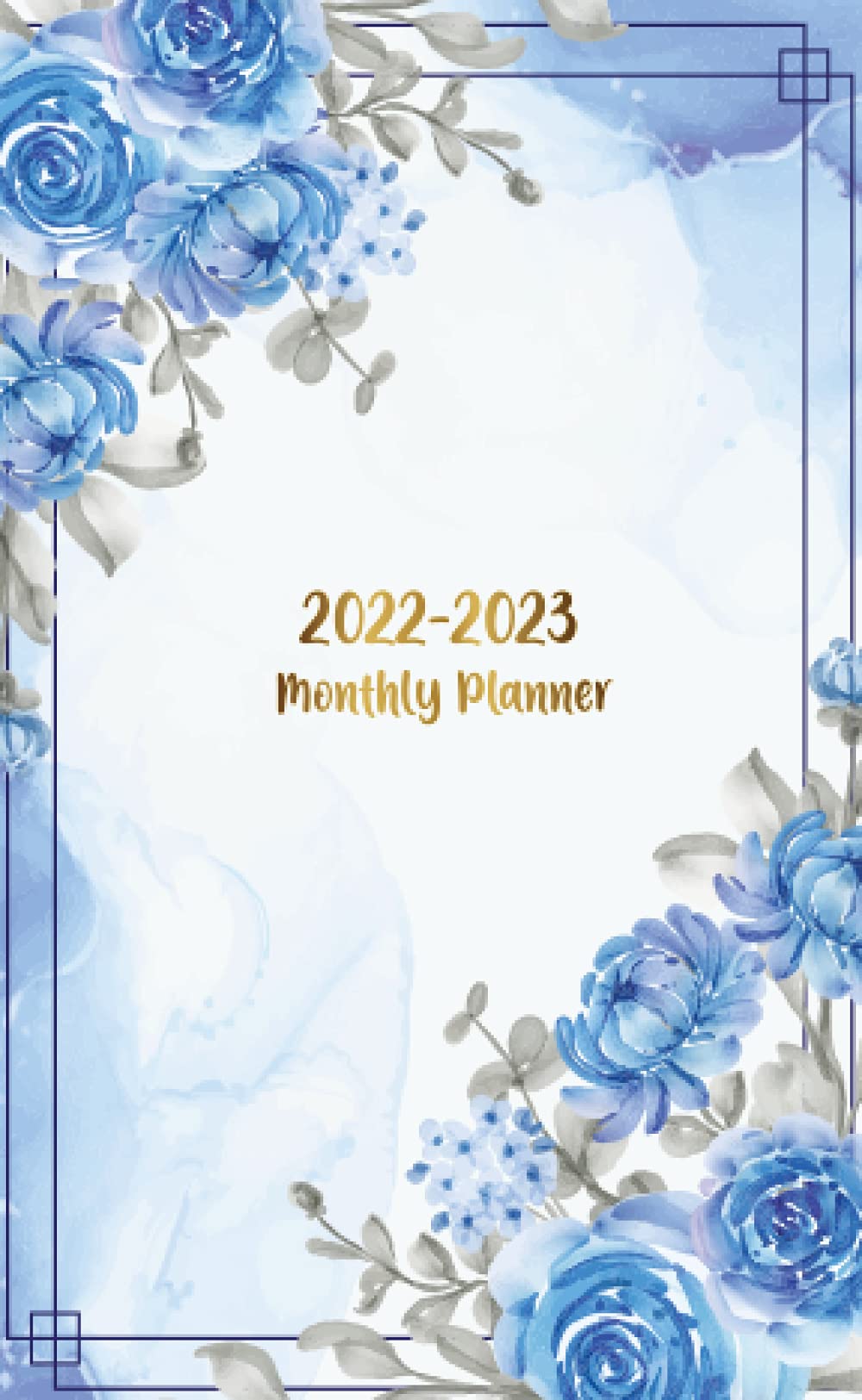 Monthly Planner 2022 - 2023: 2 Year 24 Monthly Pocket Planner Small for ...