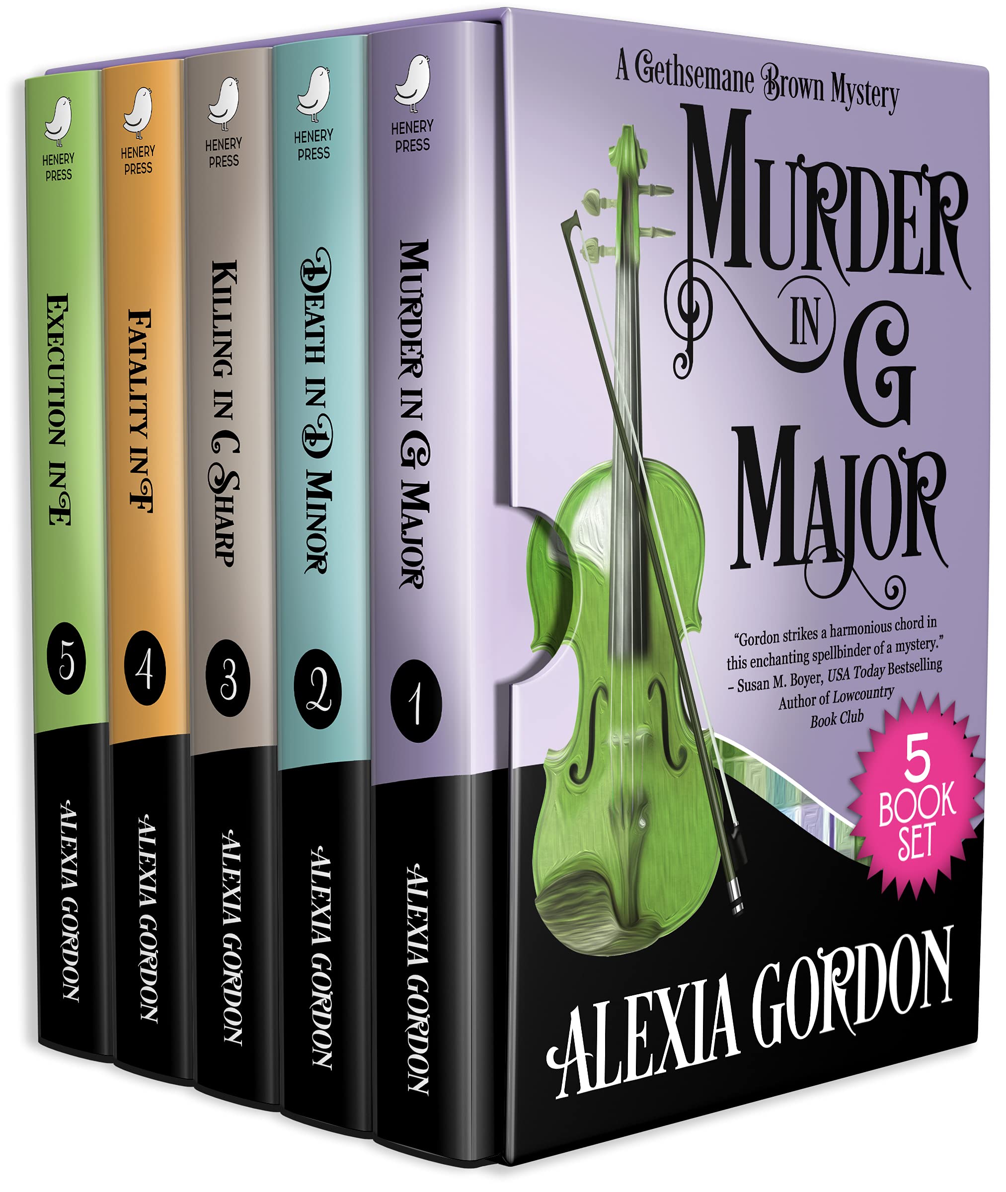 Gethsemane Brown Cozy Mystery Boxed Set: Books 1-5 by Alexia Gordon ...