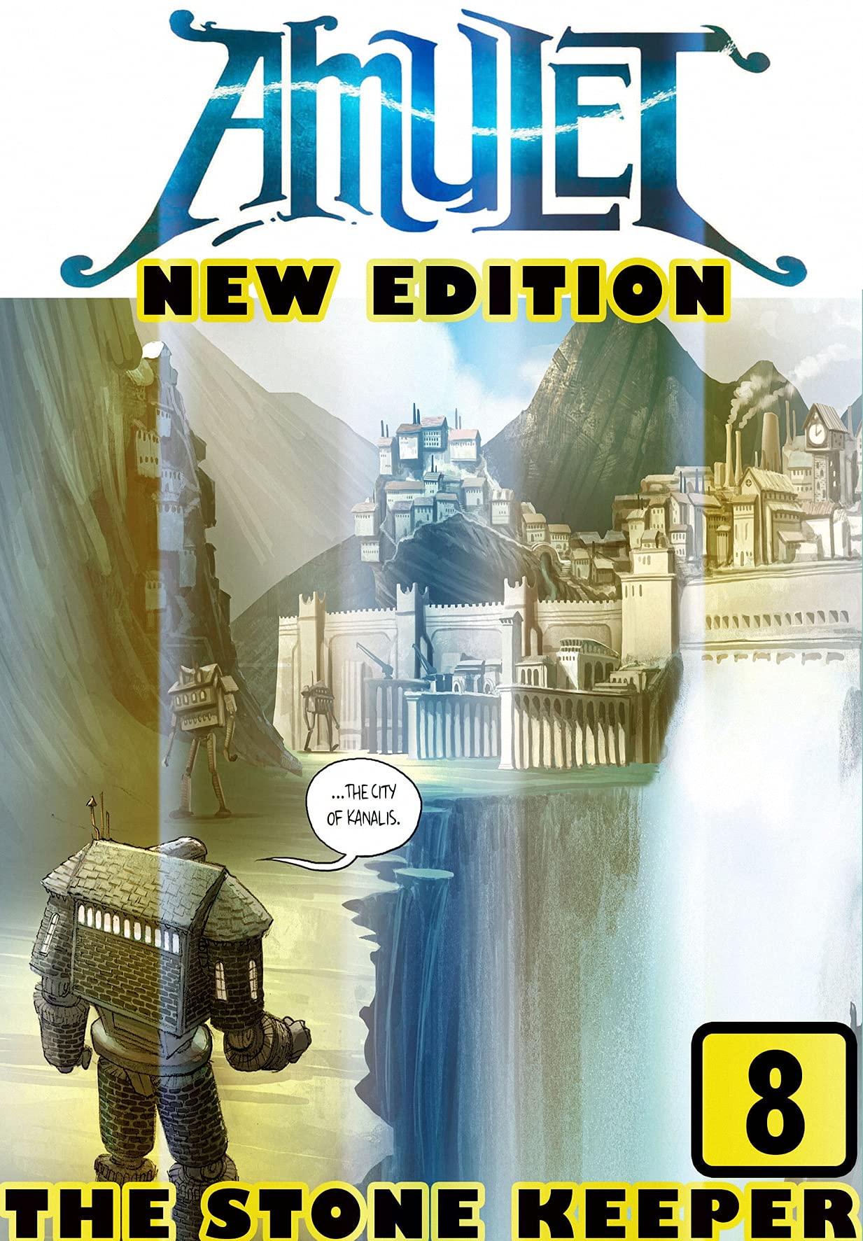 Amulet-The Stone Keeper: Book 8 Adventure Fantasy Amulets Graphic Novel ...