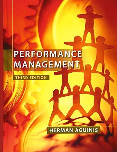 Performance Management (3rd Edition) by Herman Aguinis, Pearson by ...