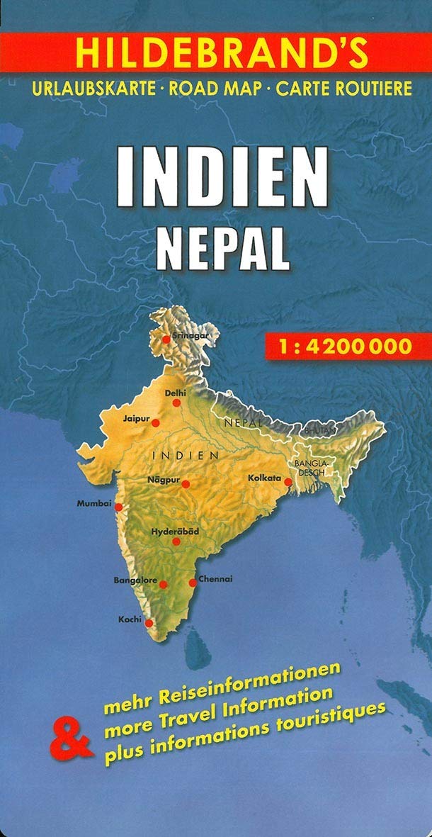 India Nepal (TRAVEL MAP TOUR) by Hild India | Goodreads