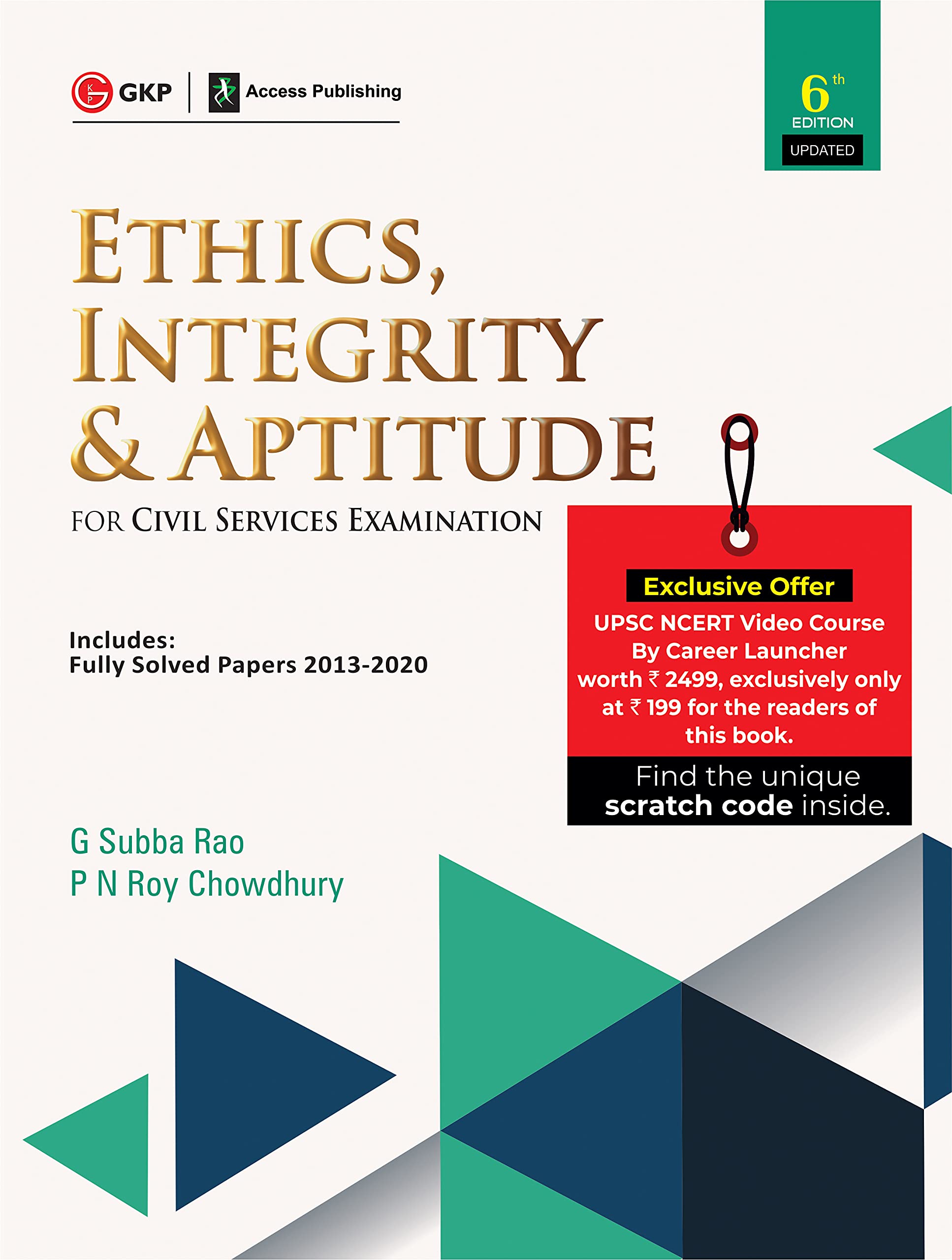 Ethics, Integrity & Aptitude for Civil Services Examination by G. Subba ...