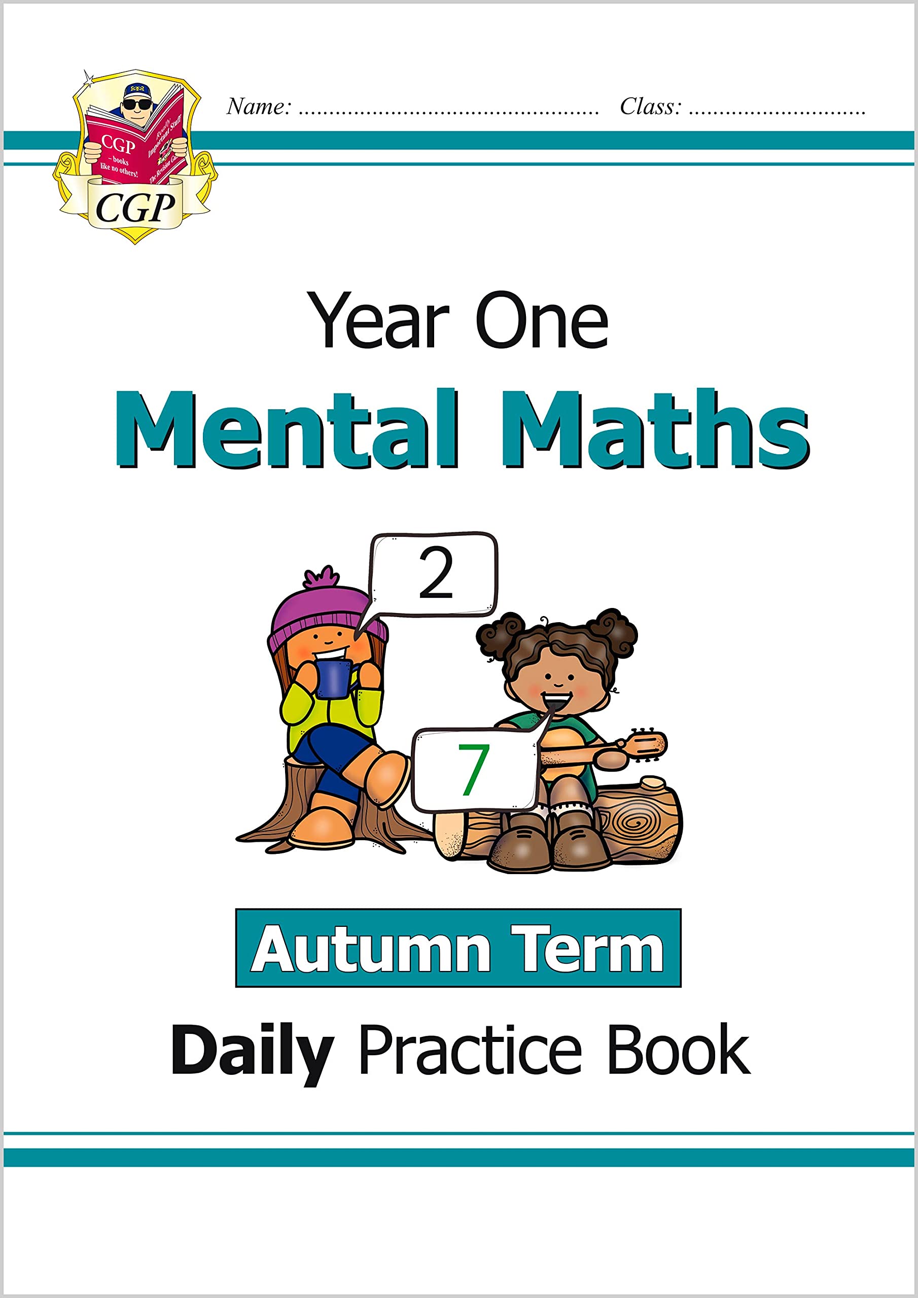New KS1 Mental Maths Daily Practice Book: Year 1 - Autumn Term by CGP ...
