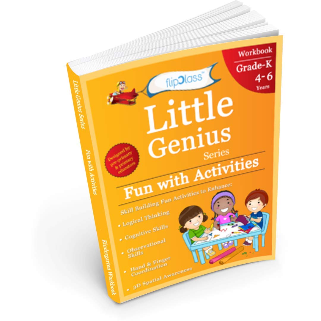Fun with Activities II: Kindergarten Workbook: Little Genius Series ...