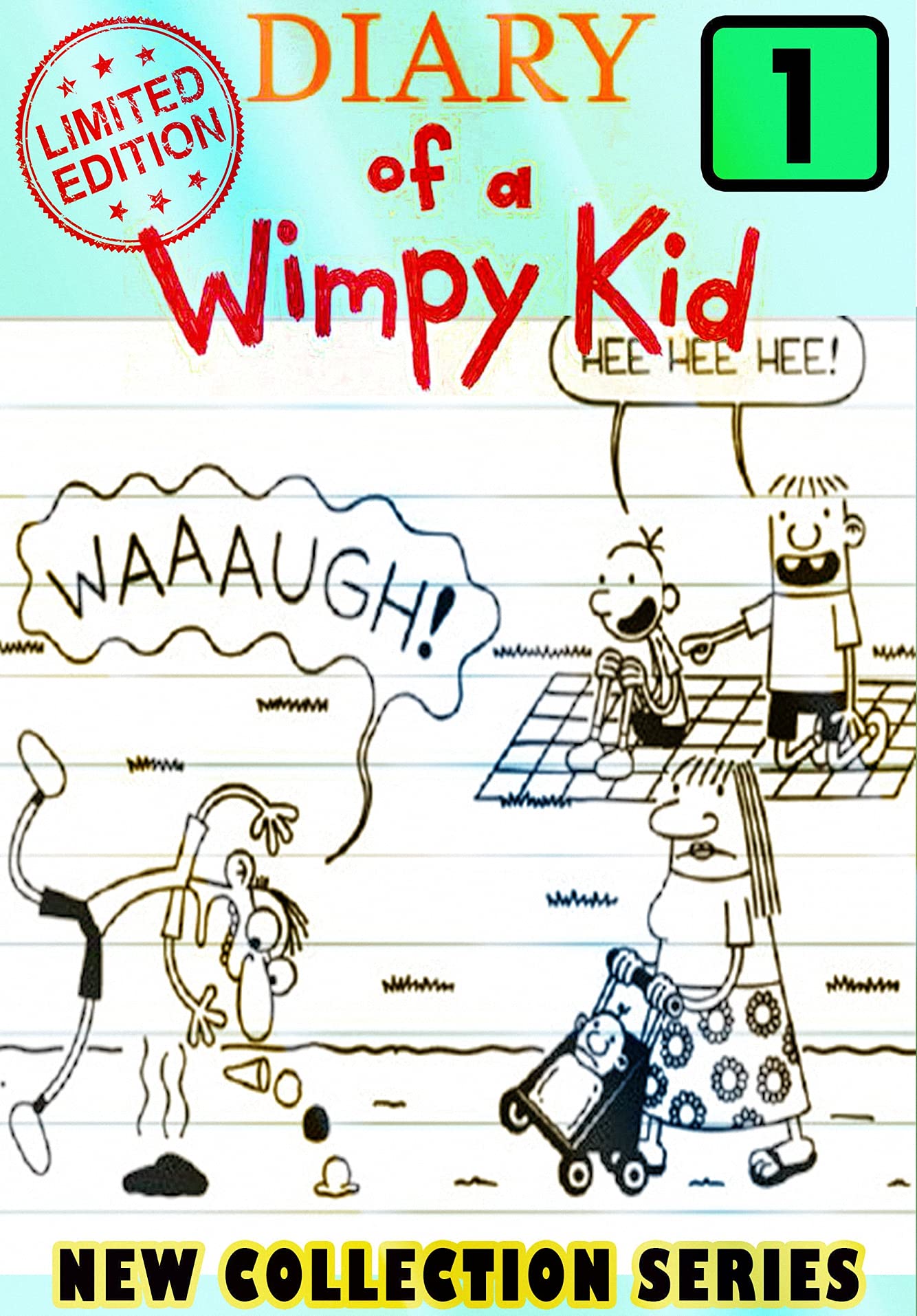 New Diary Collection: Book 1 - Adventure Of Kids Funny Comic Strips ...