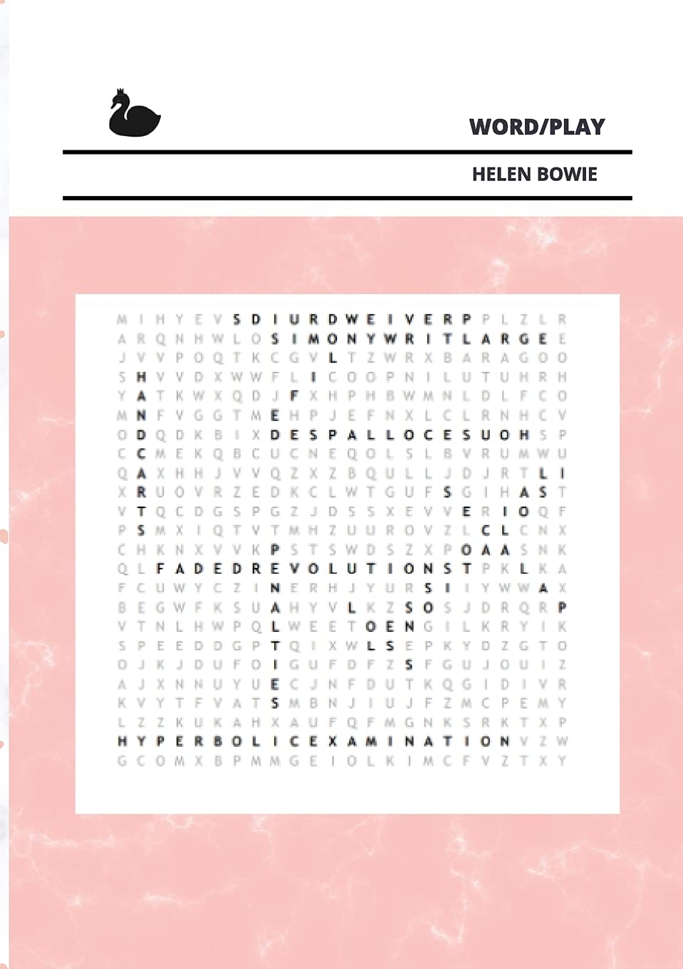 WORD/PLAY by Helen Bowie | Goodreads