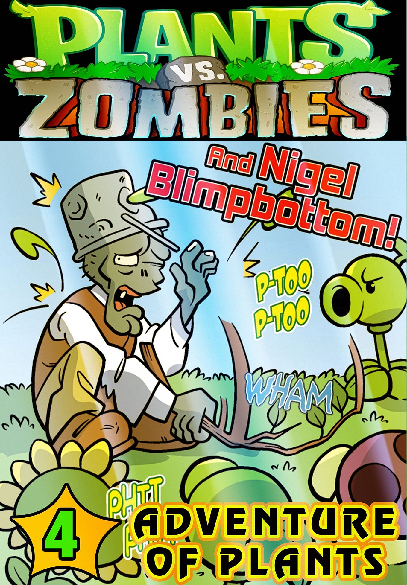 Plants vs Zombies Adventure: Collection Book 4 - Funny Plants vs ...