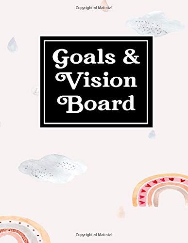 Goals & Vision Board: Planner/Workbook 2020 Monthly Goal Notebook And ...