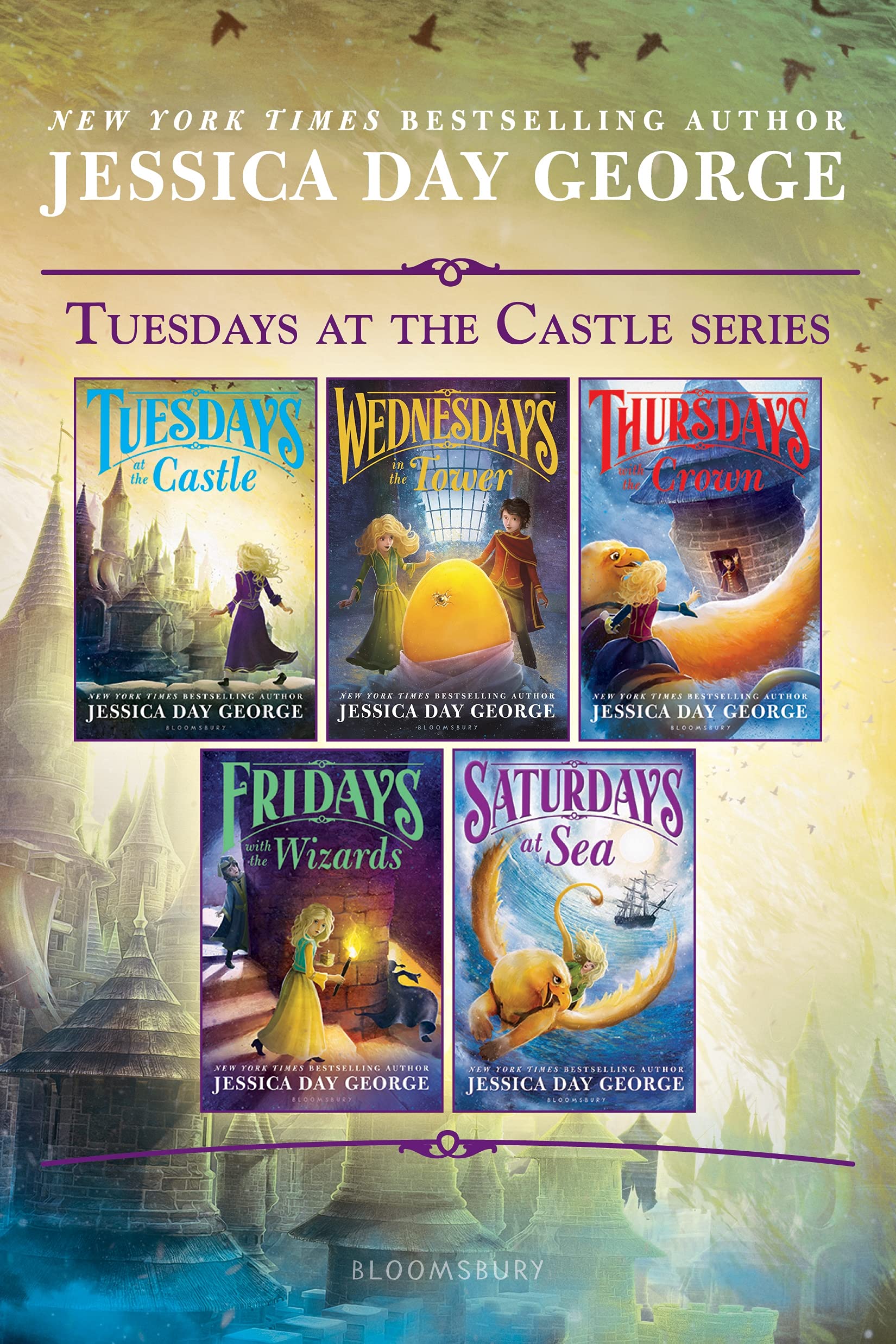 Tuesdays at the Castle Series: A 5-Book Bundle by Jessica Day George ...