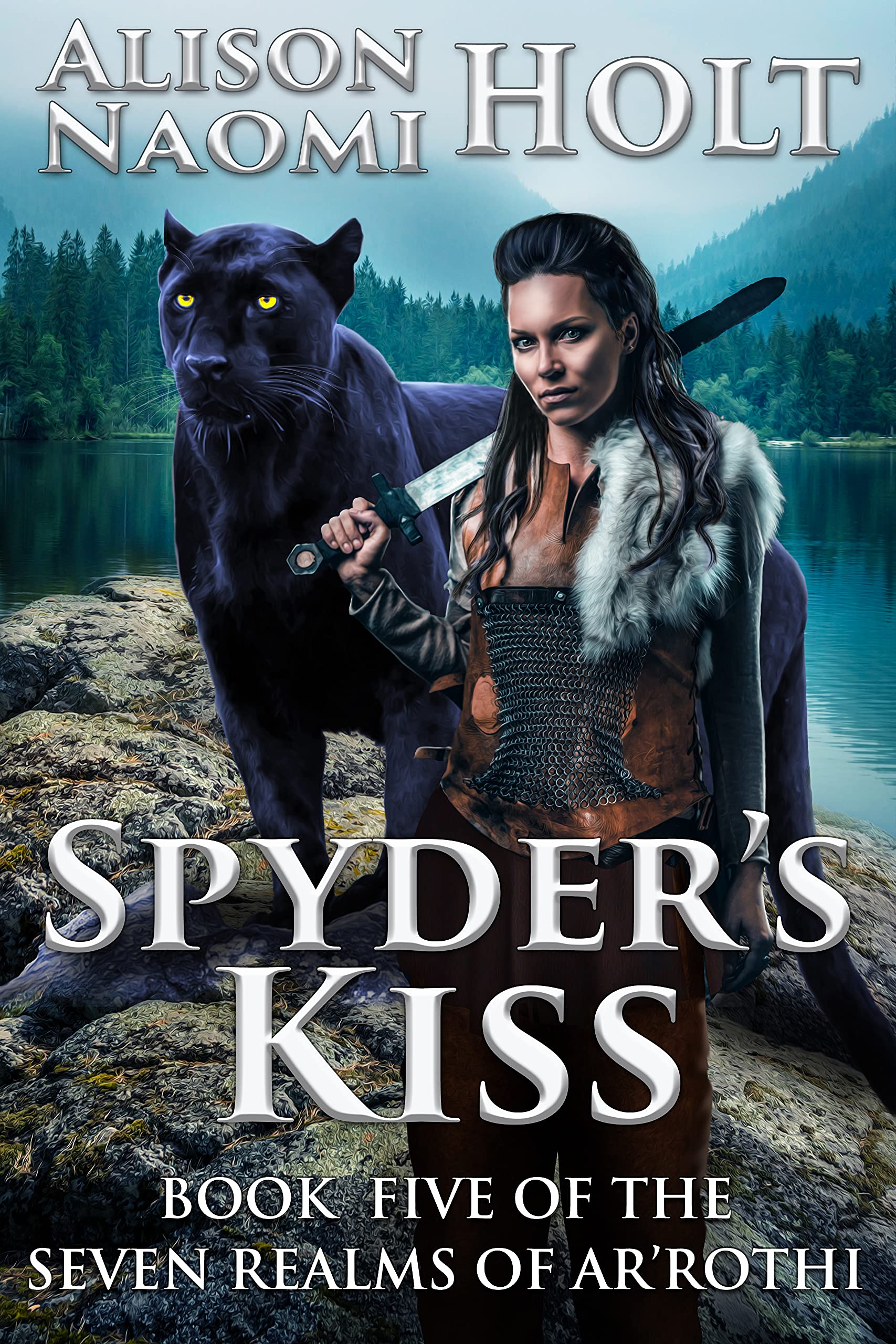 Spyder's Kiss (Seven Realms of Ar'rothi, #5) by Alison Naomi Holt ...