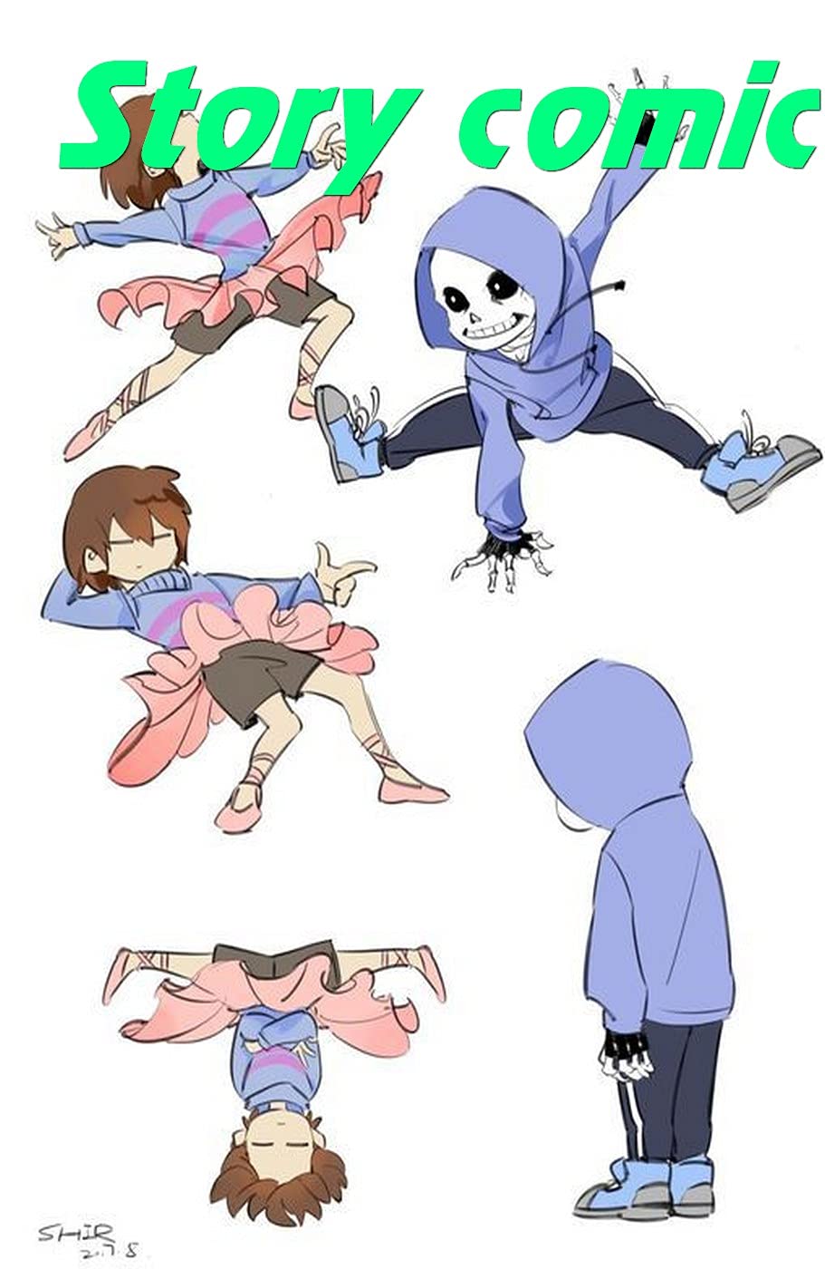 Undertale Story comic: The Cool Stuff and Epic Comedy, Big Screen ...
