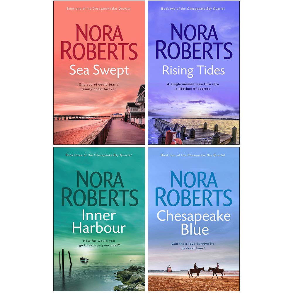 Chesapeake Bay Series 4 Books Collection Set: Sea Swept / Rising Tides / Inner Harbour ...