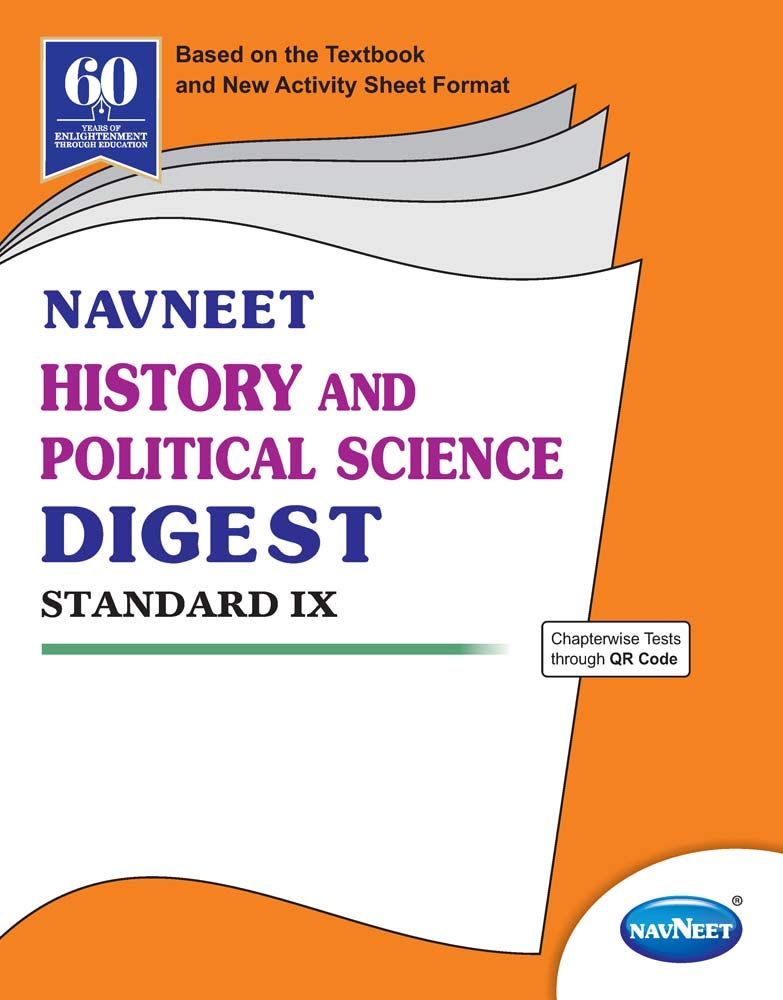 Std 9 | History and political science Digest | Navneet | English Medium ...