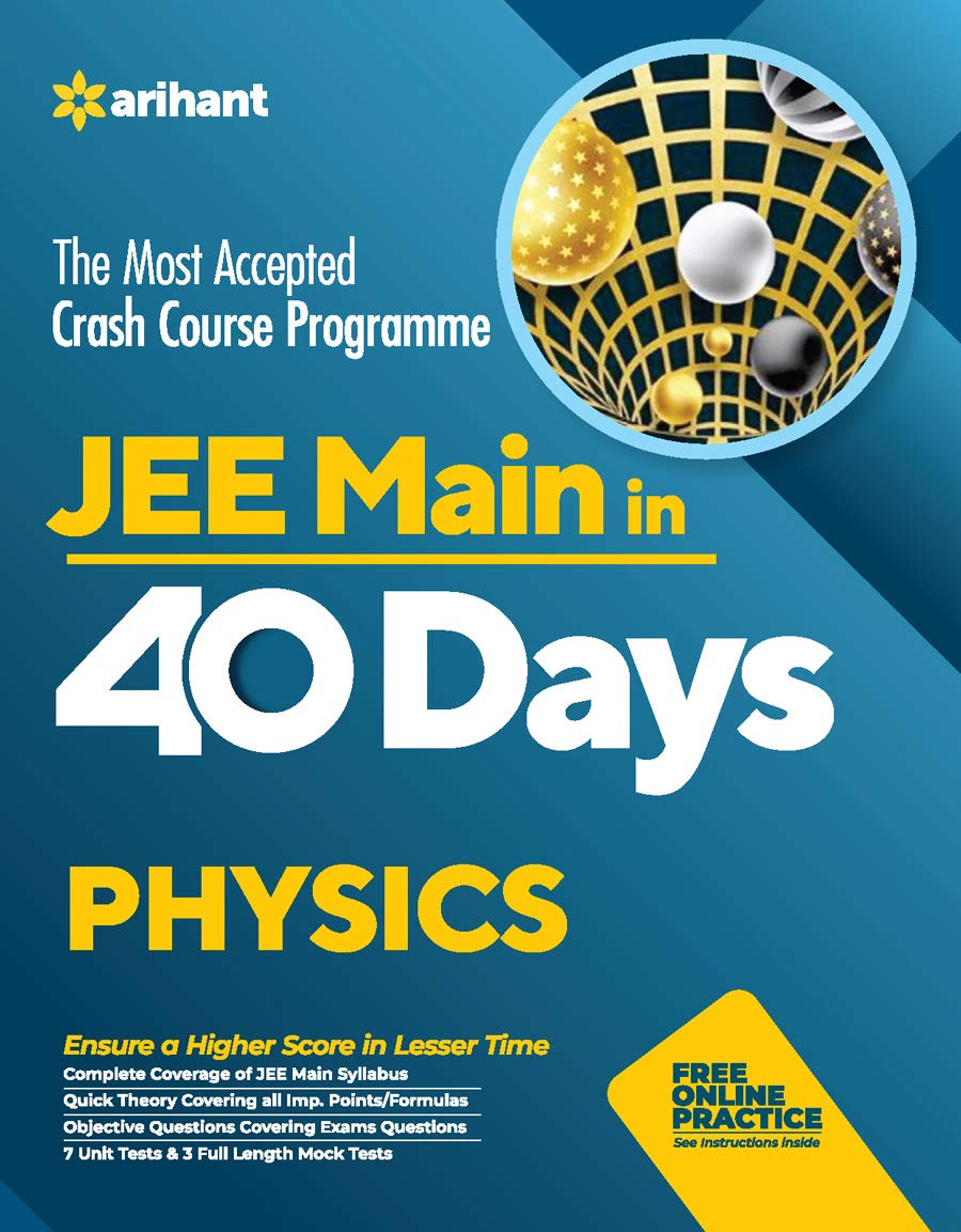 40 Days JEE Main PHYSICS by Arihant Experts | Goodreads