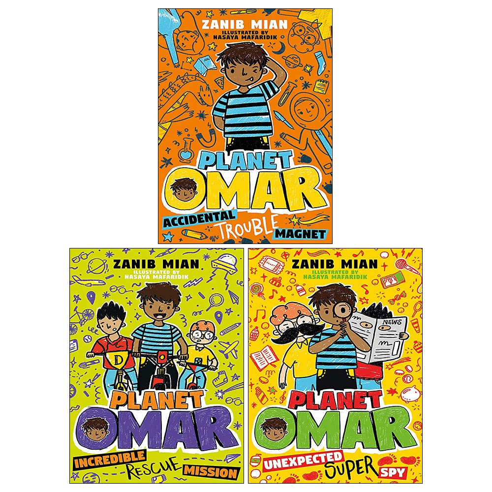 Planet Omar The Collection 3 Books Box Set by Zanib Mian by Zanib Mian ...